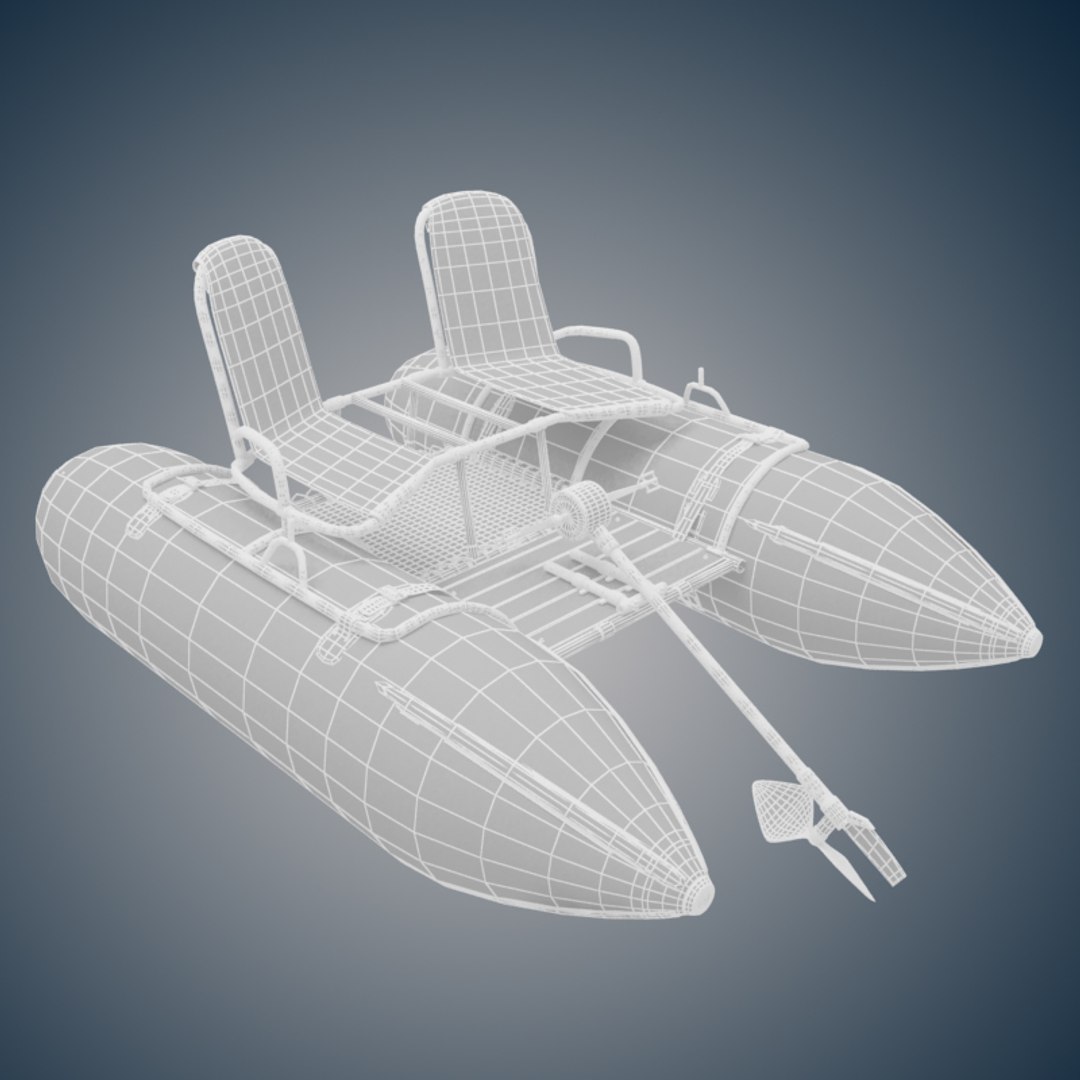 catamaran 3d model