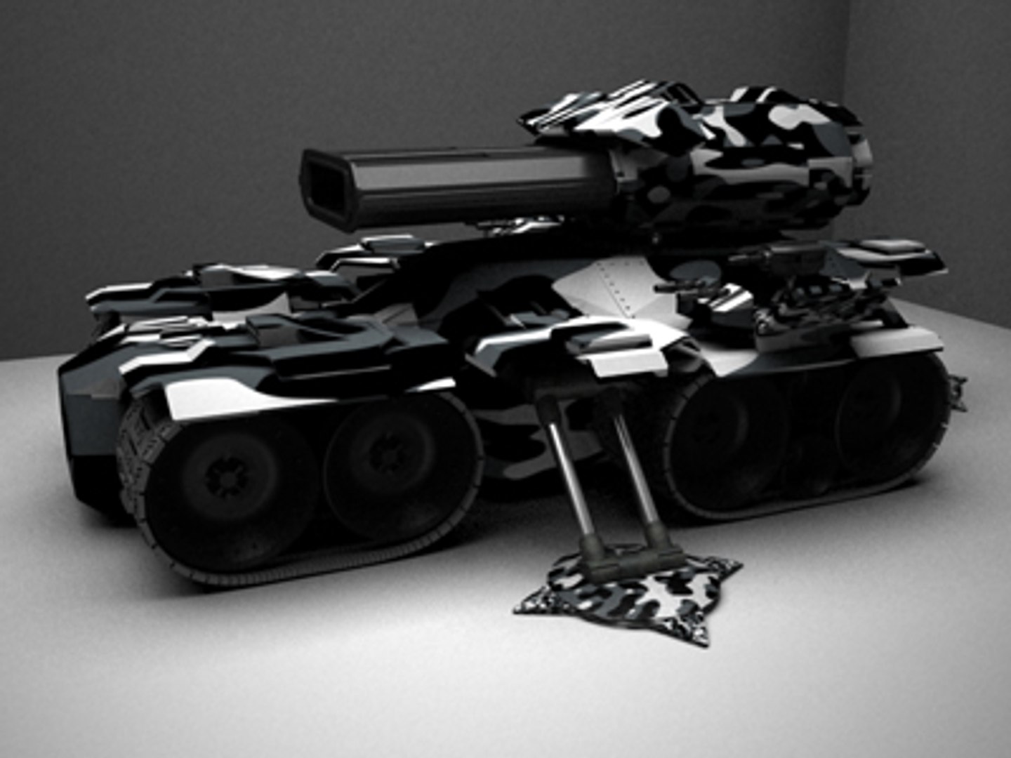 3d Max Tank Siege