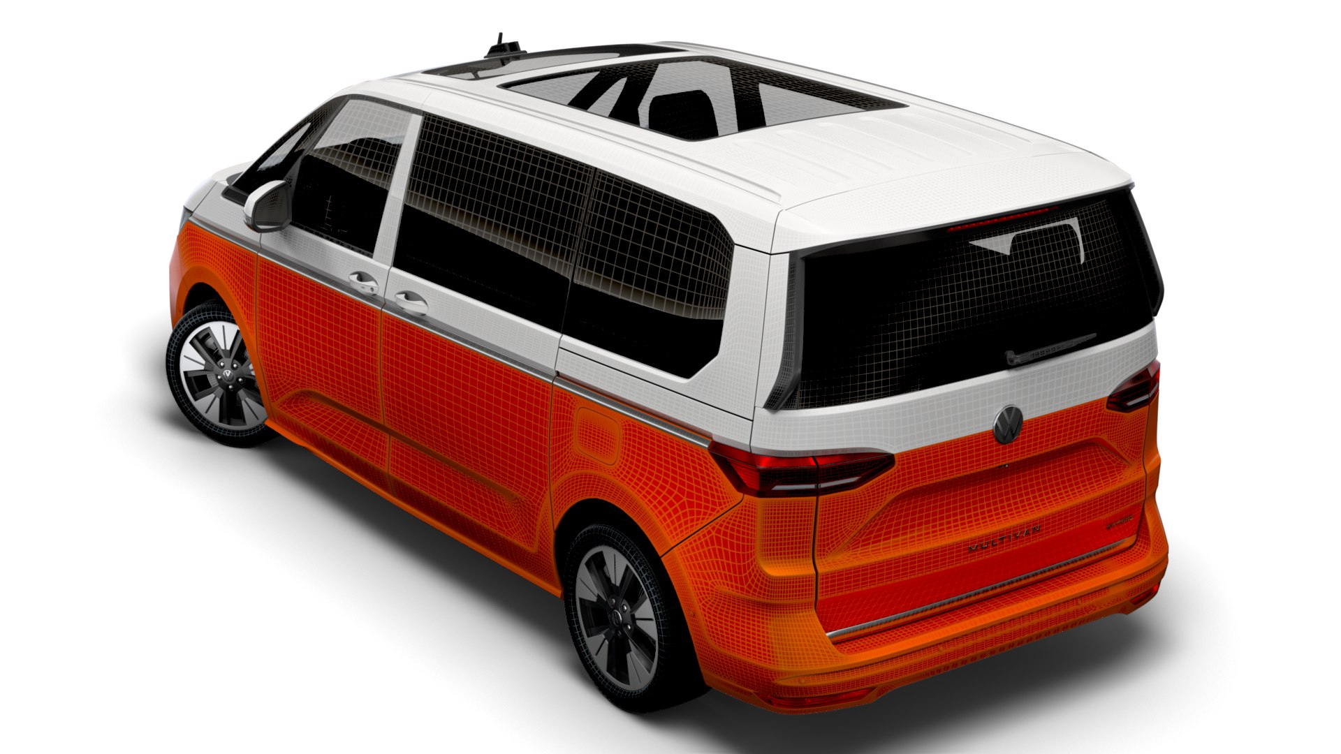 Volkswagen Multivan EHybrid T7 2023 3D - TurboSquid 1922619