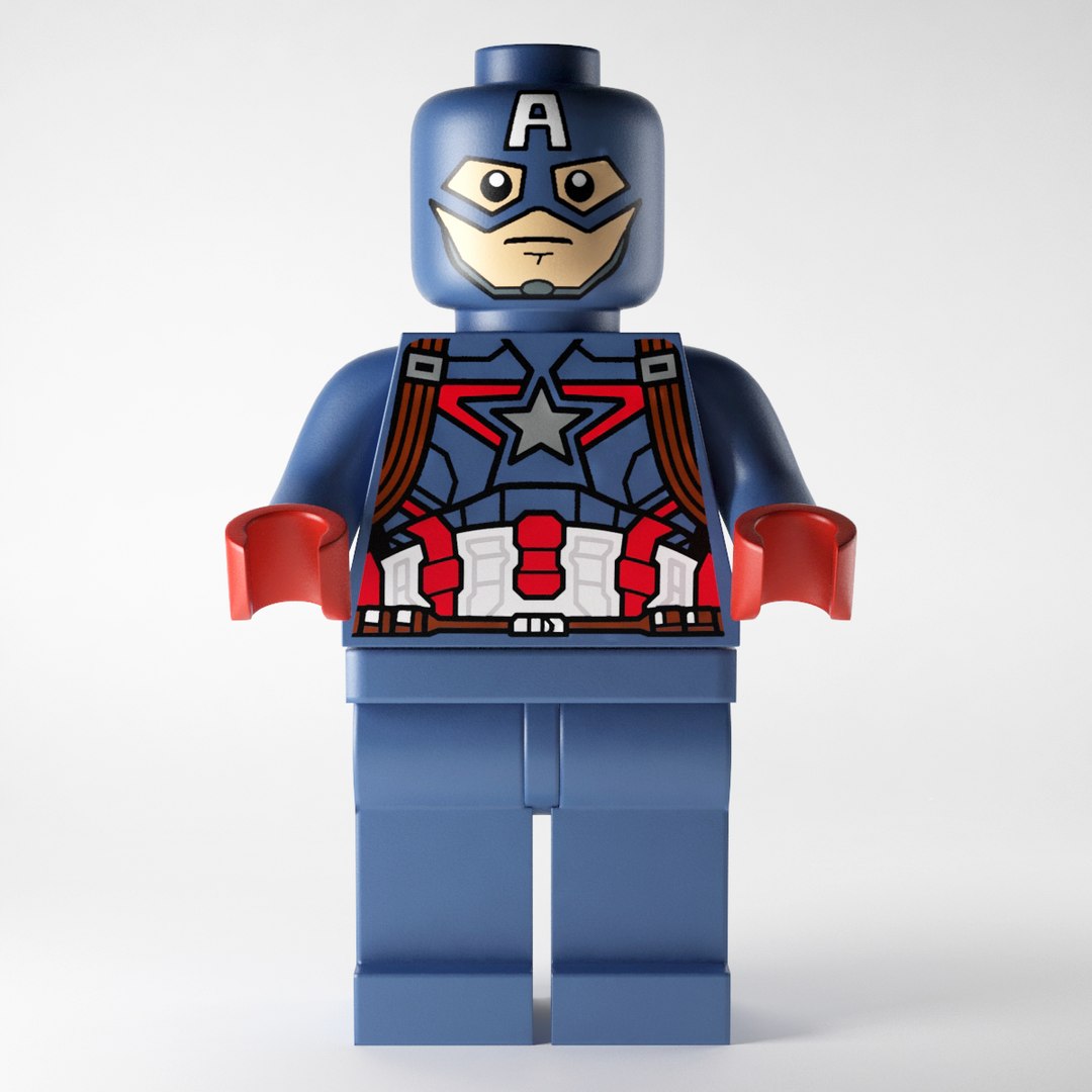max lego captain america