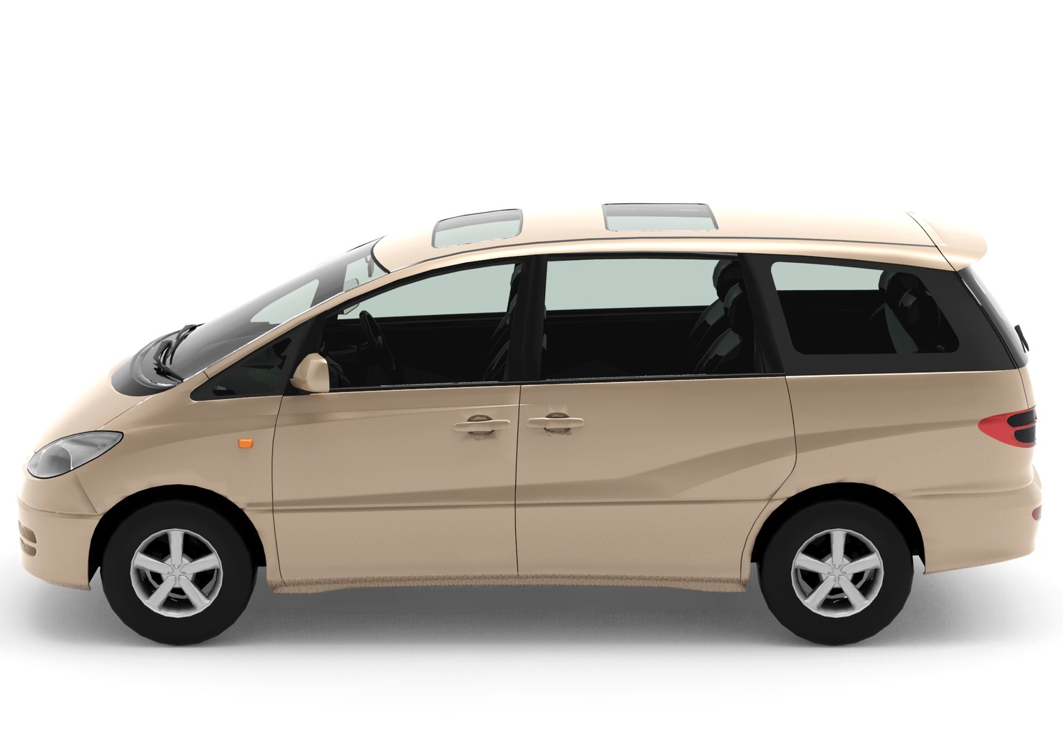 Toyota Estima 3D - TurboSquid 1317353