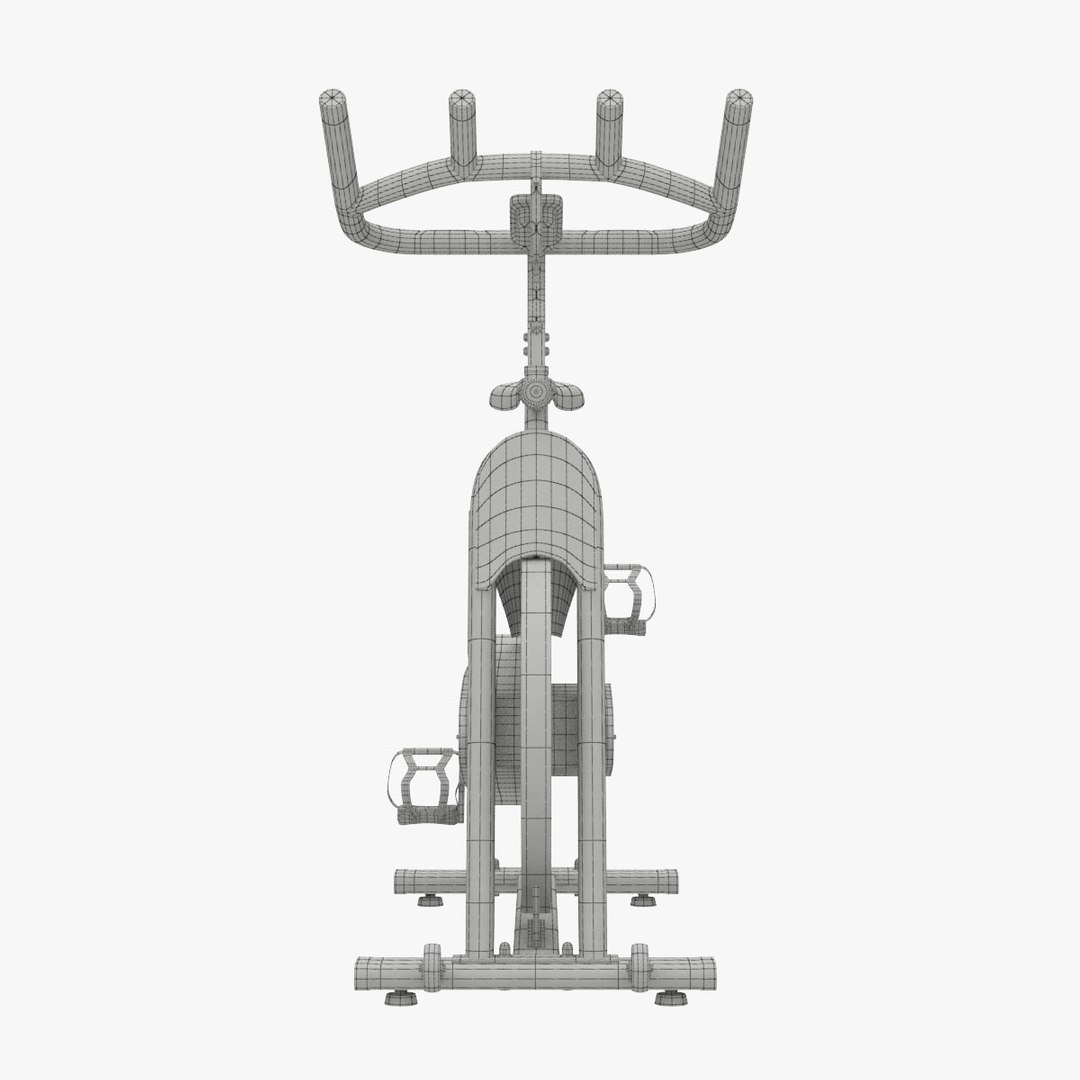 3d Exercise Bike Model
