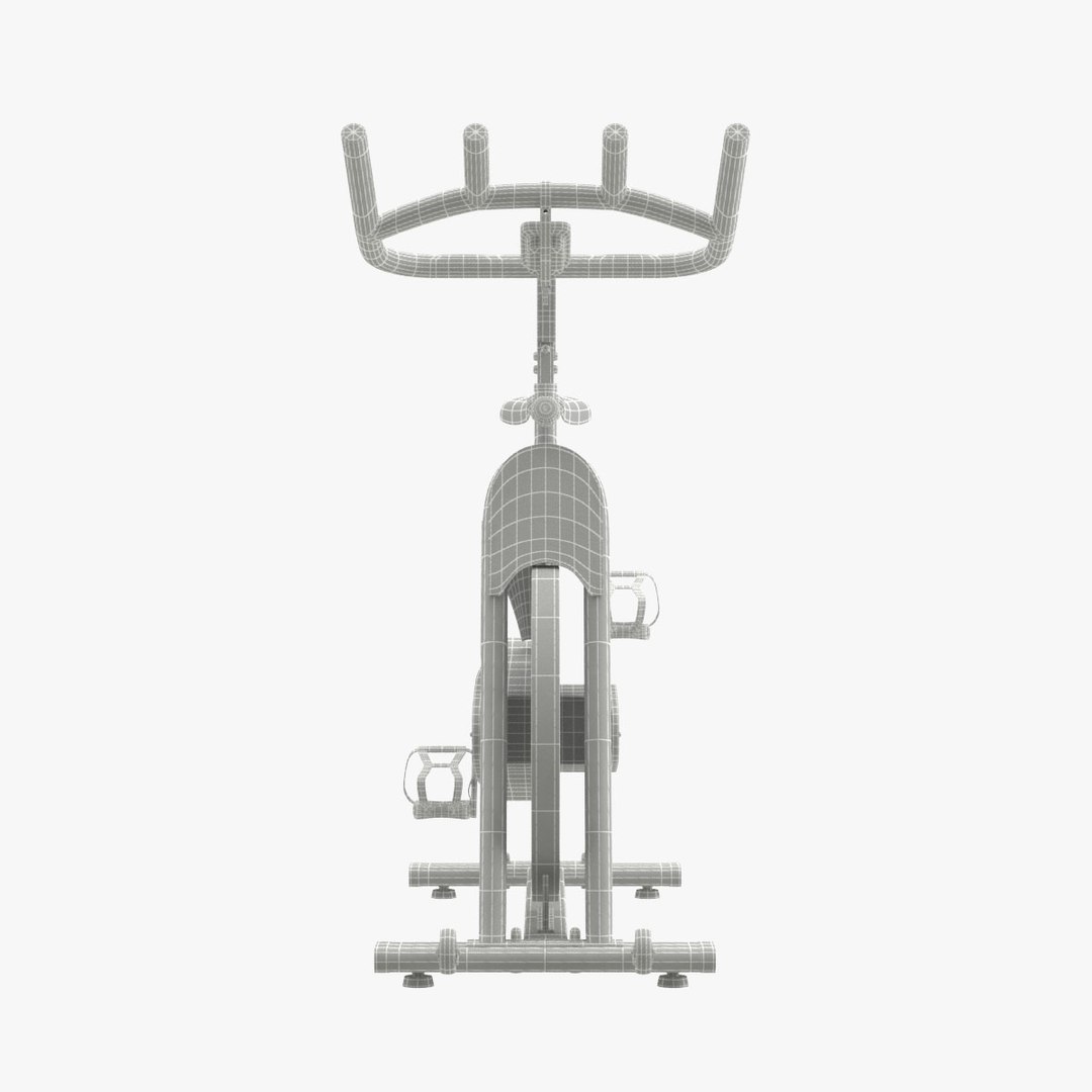 3d Exercise Bike Model