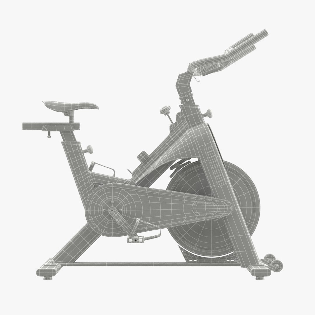 3d Exercise Bike Model