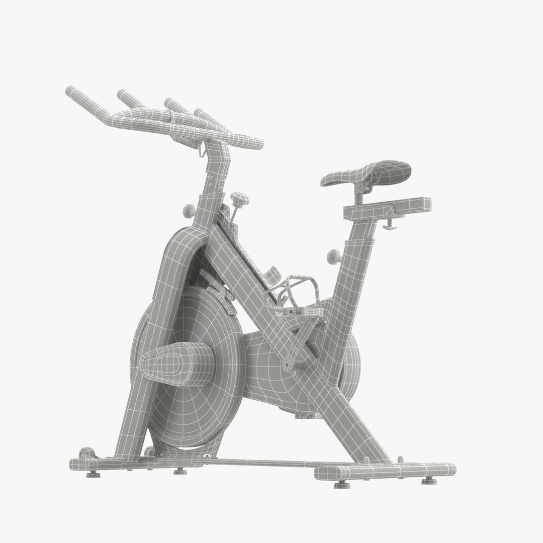 3d Exercise Bike Model
