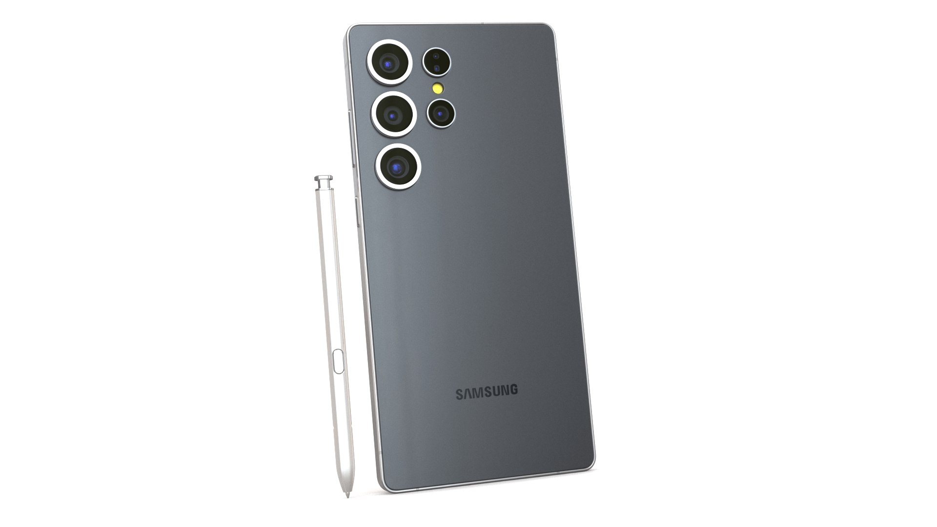 Samsung Galaxy S25 Ultra Titanium Black 3D Model - TurboSquid 2364678