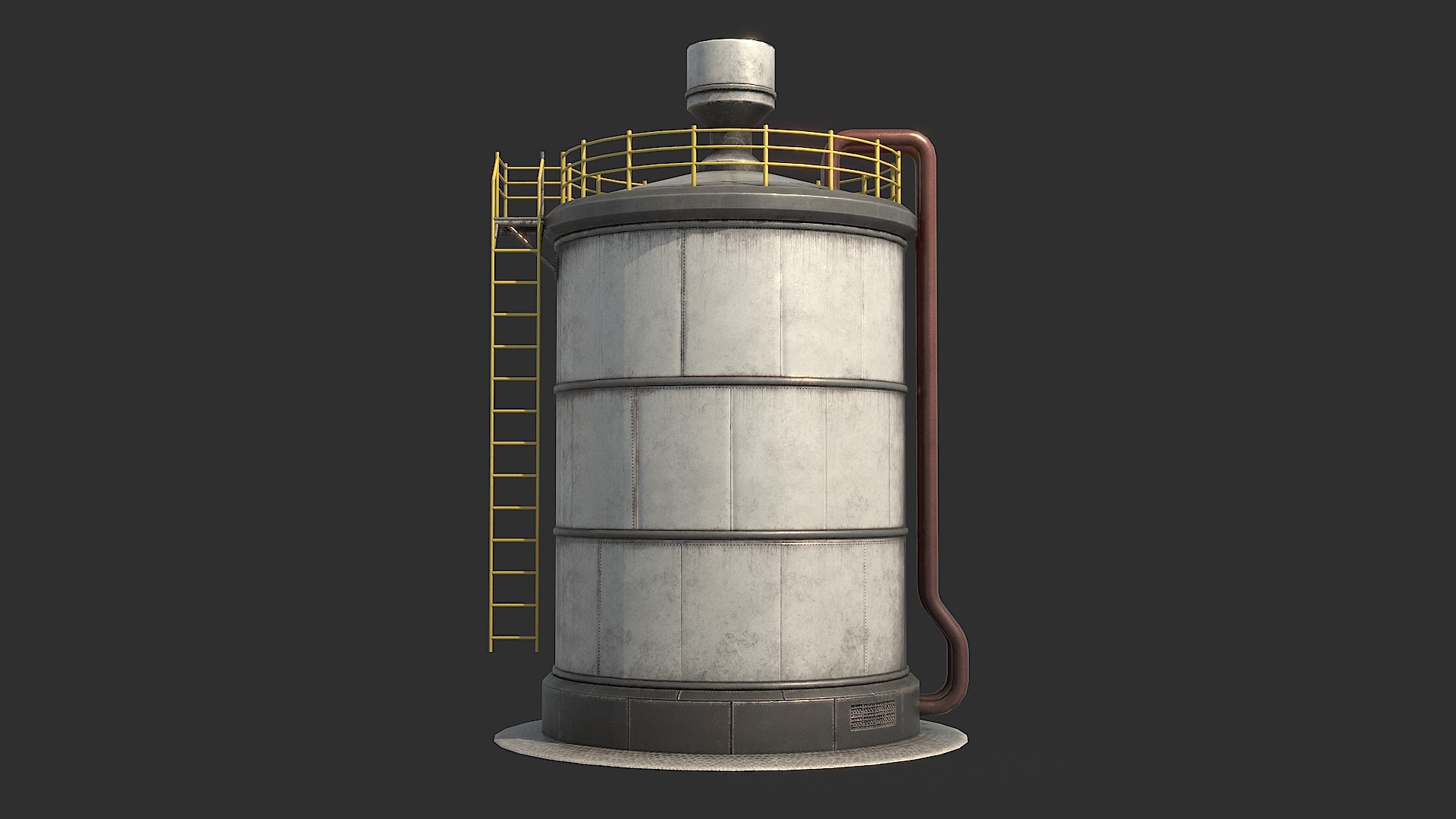 3D Industrial Container Tank Collection Model - TurboSquid 2377757