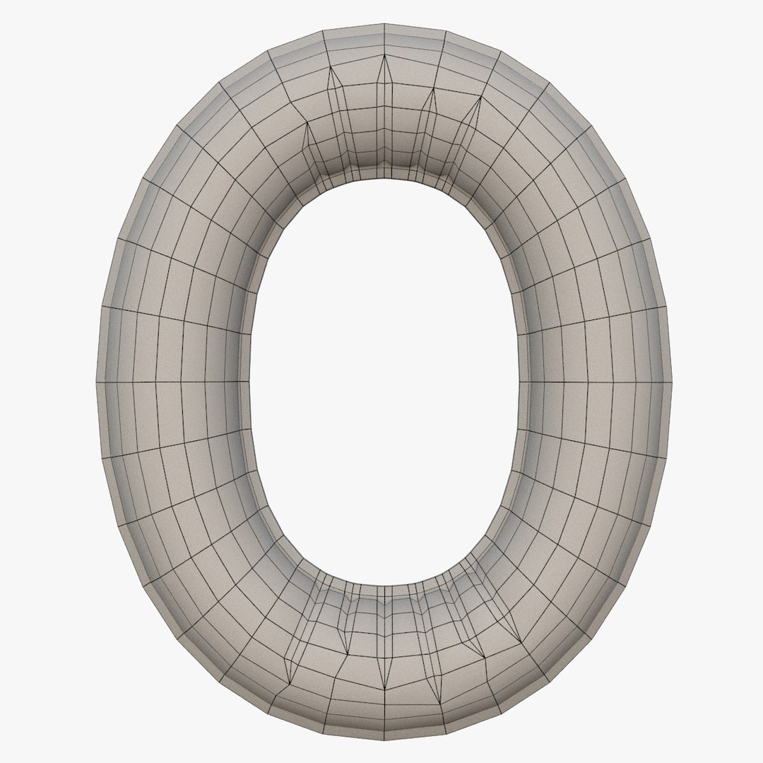 3D Balloon Number - TurboSquid 1259486