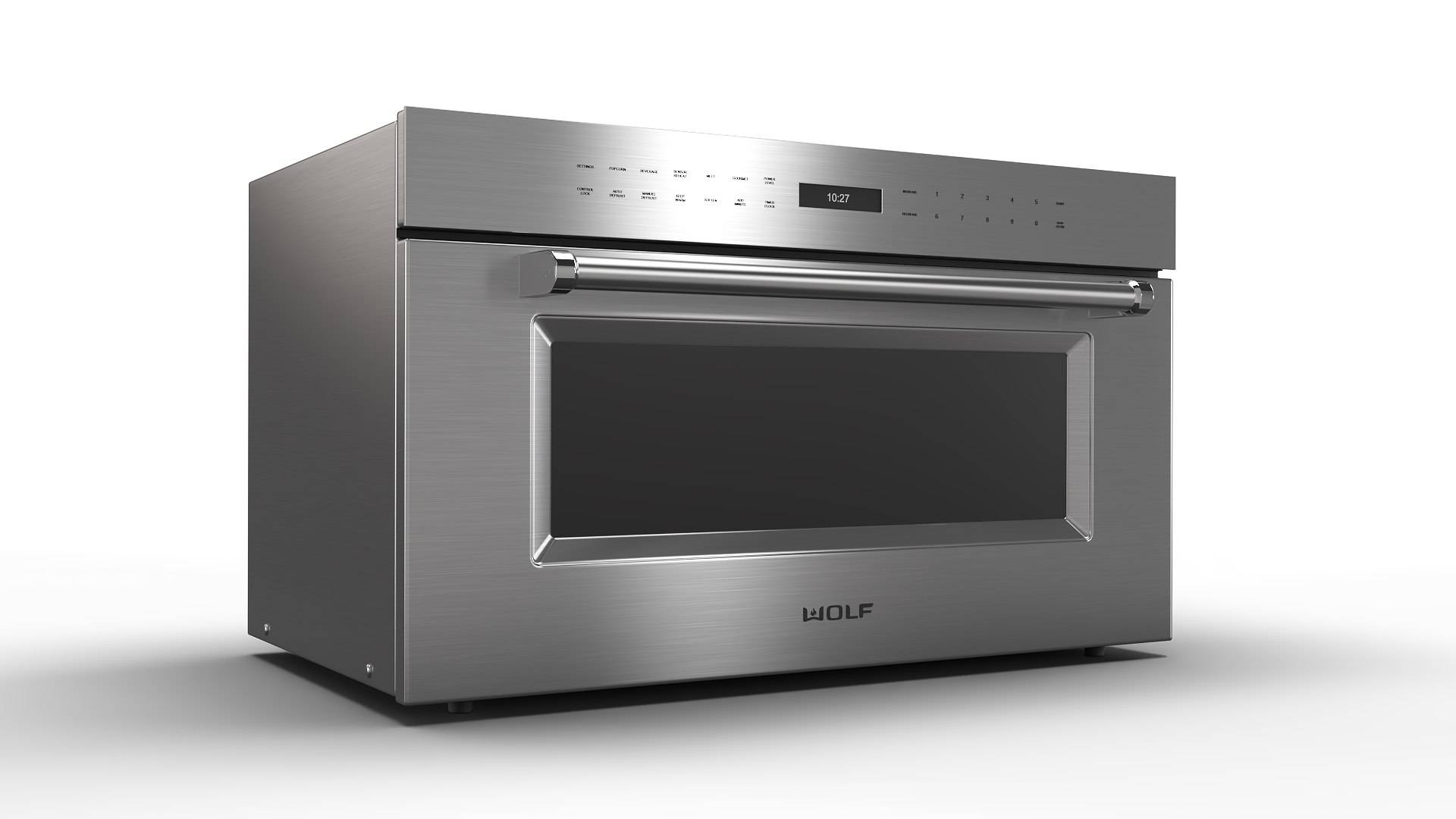3D Wolf Microwave Oven MDD30PMSPH Model - TurboSquid 2247572