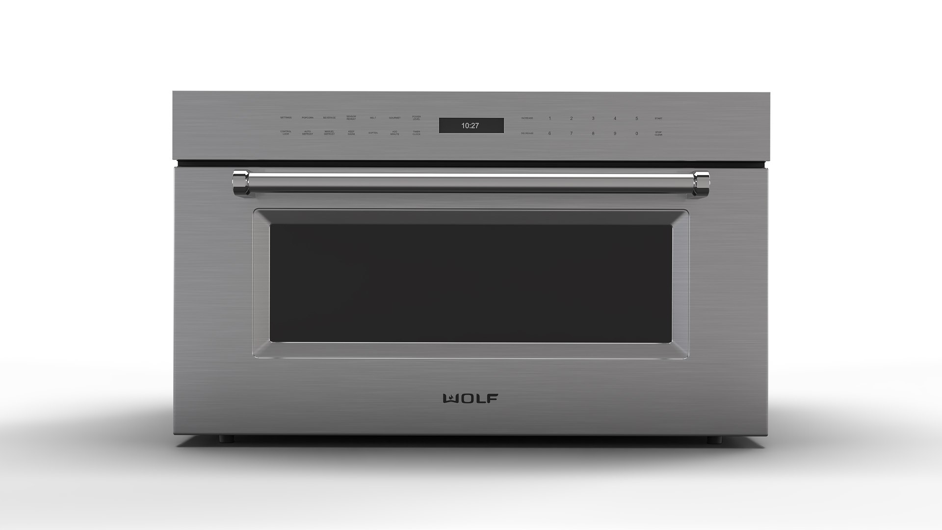 3D Wolf Microwave Oven MDD30PMSPH Model - TurboSquid 2247572