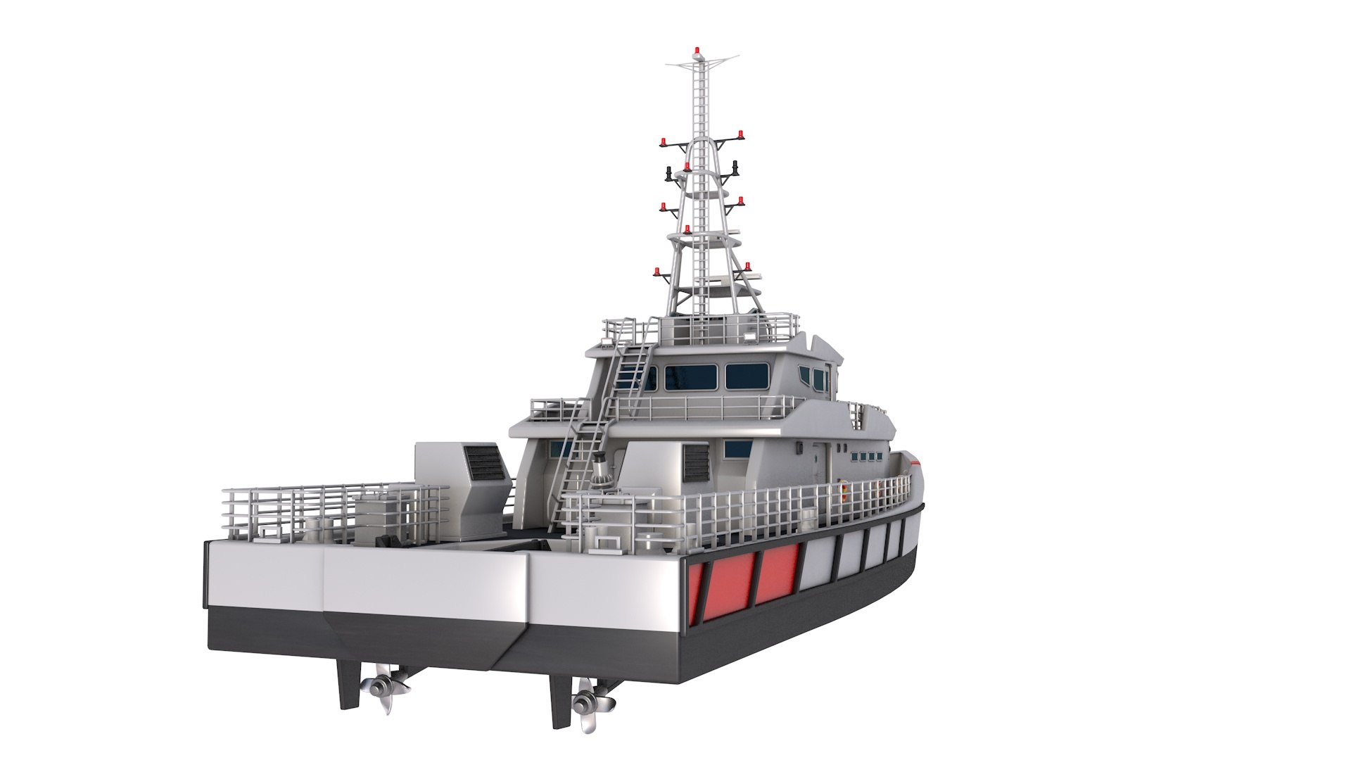 3D DAMEN Stan Patrol Vessel 4207 - TurboSquid 2132653
