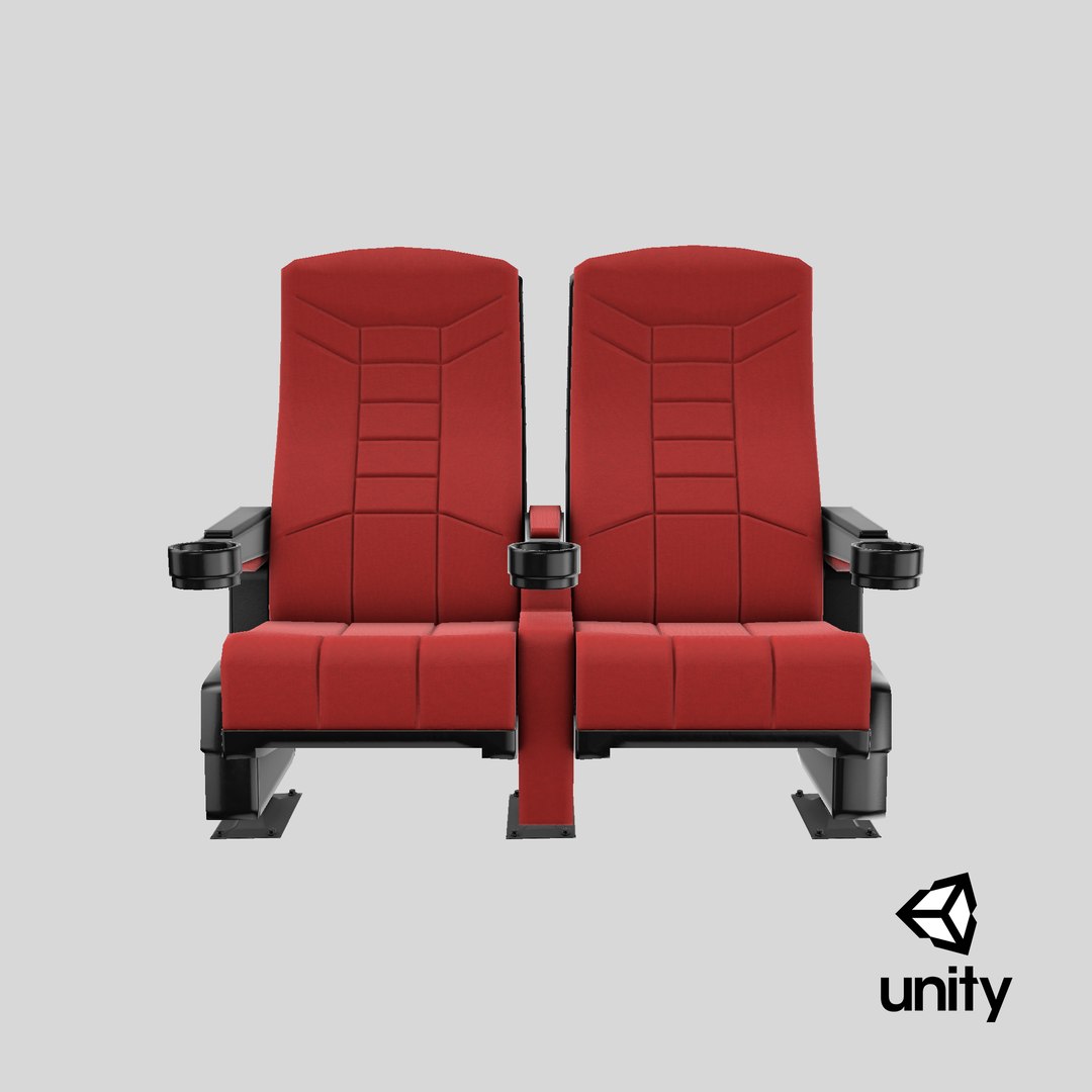 Theater seats 3D model - TurboSquid 1196161