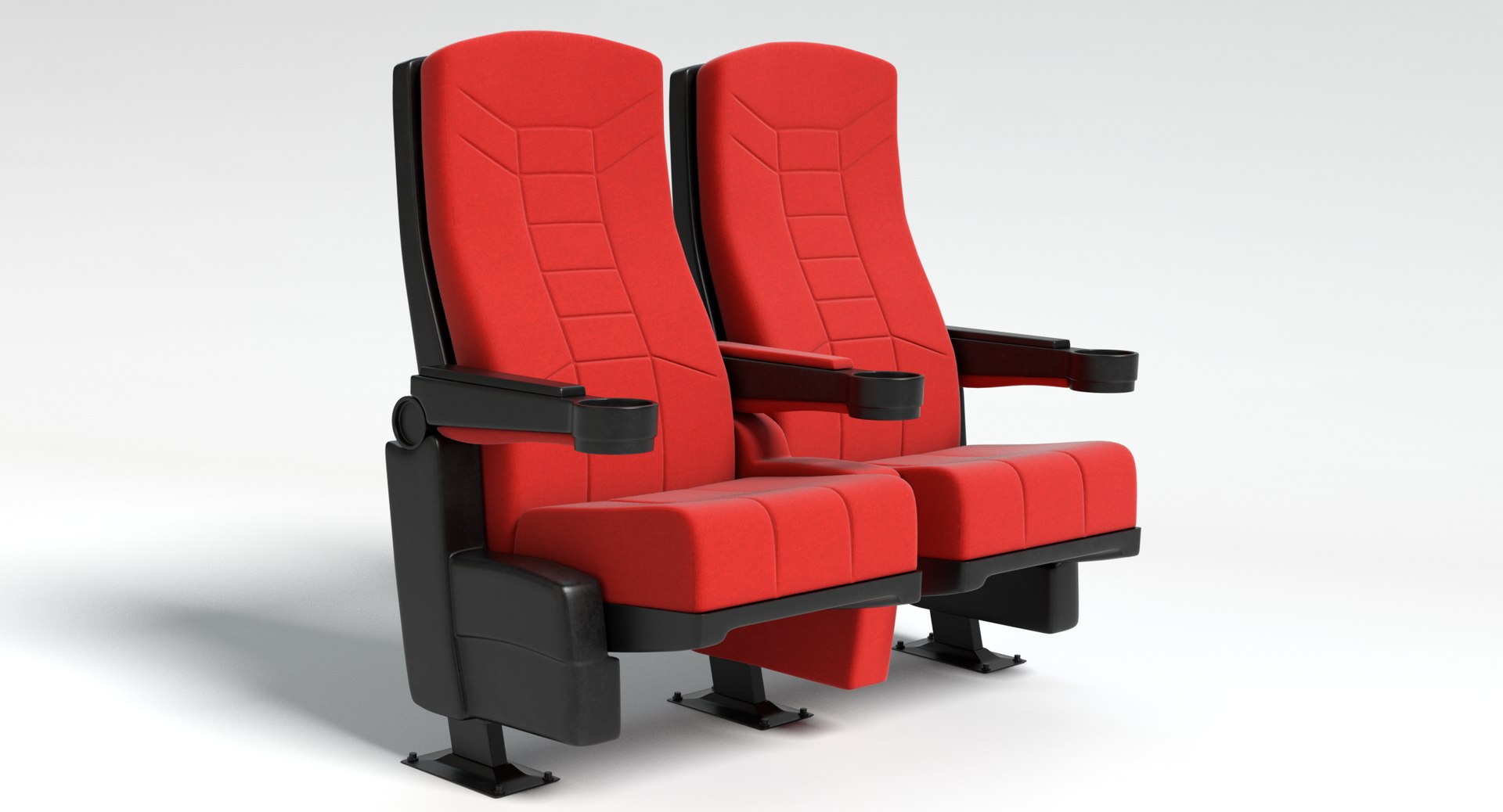 Theater seats 3D model - TurboSquid 1196161