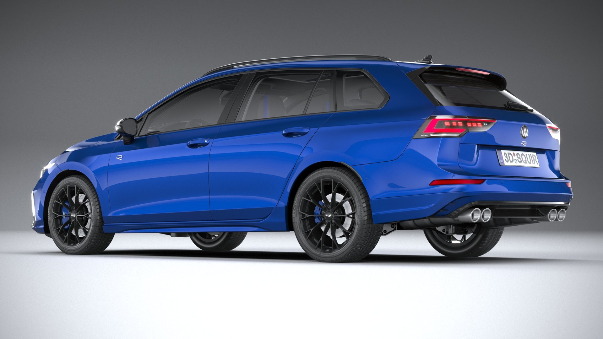 3D Model Volkswagen Golf R Variant 2025 - TurboSquid 2255247