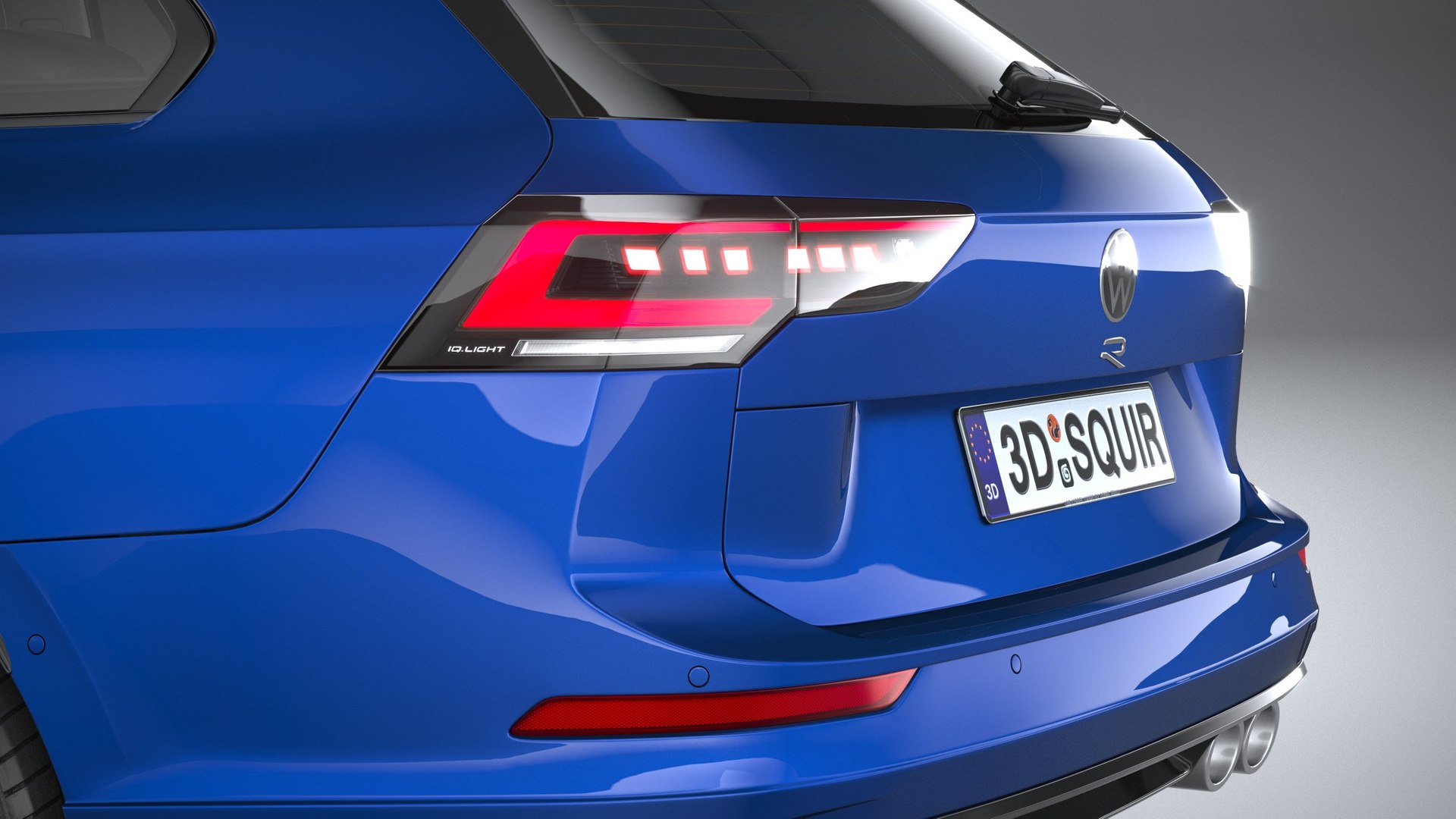 3D Model Volkswagen Golf R Variant 2025 - TurboSquid 2255247