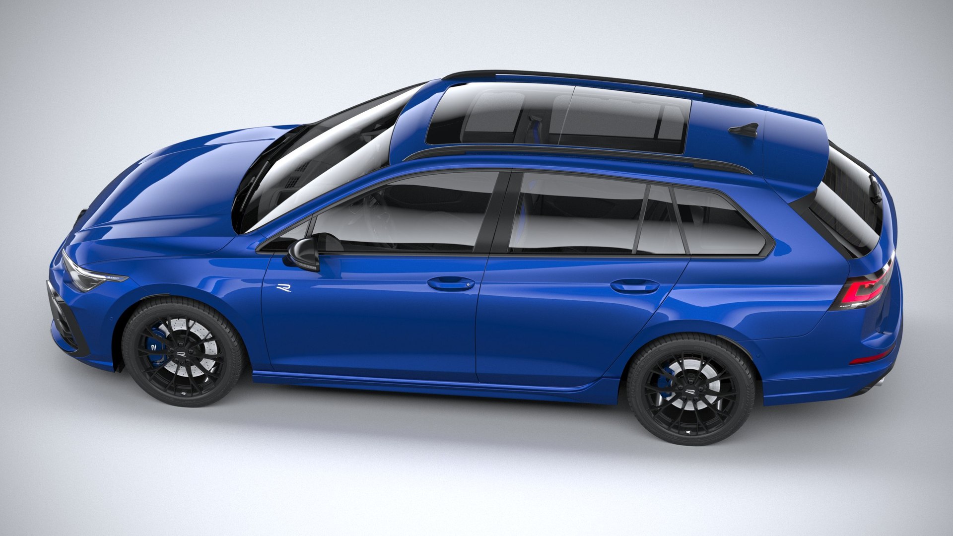 3D Model Volkswagen Golf R Variant 2025 - TurboSquid 2255247