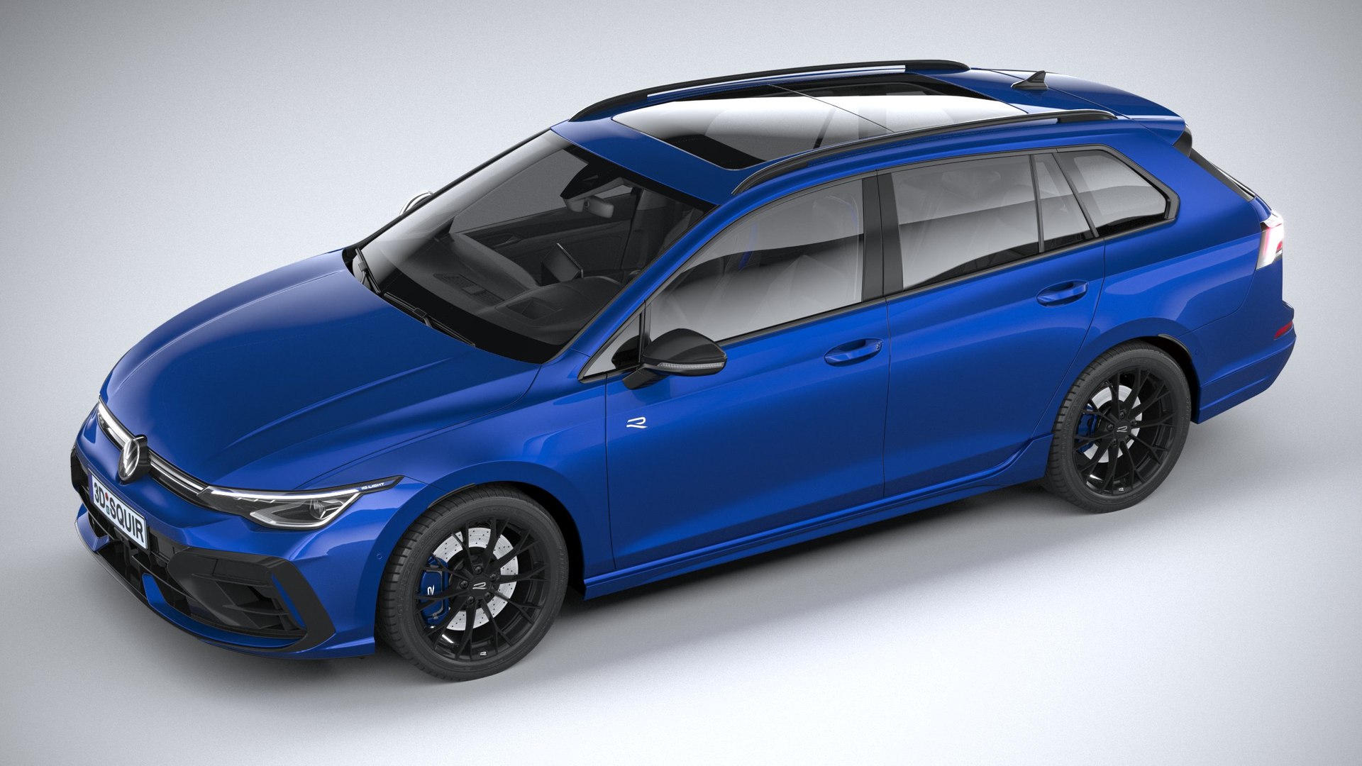 3D Model Volkswagen Golf R Variant 2025 - TurboSquid 2255247