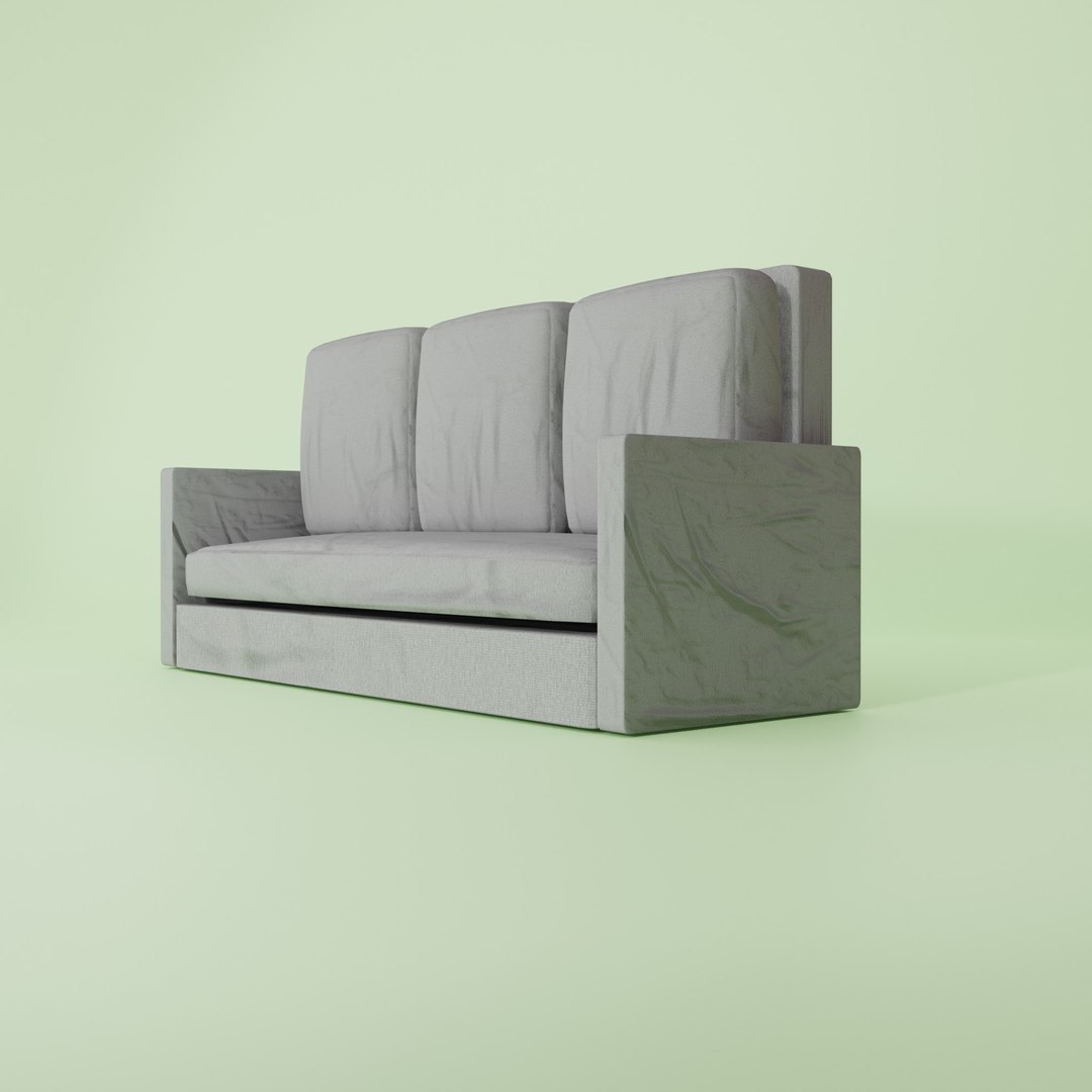 Low poly Sofa(1) 3D model - TurboSquid 1732901