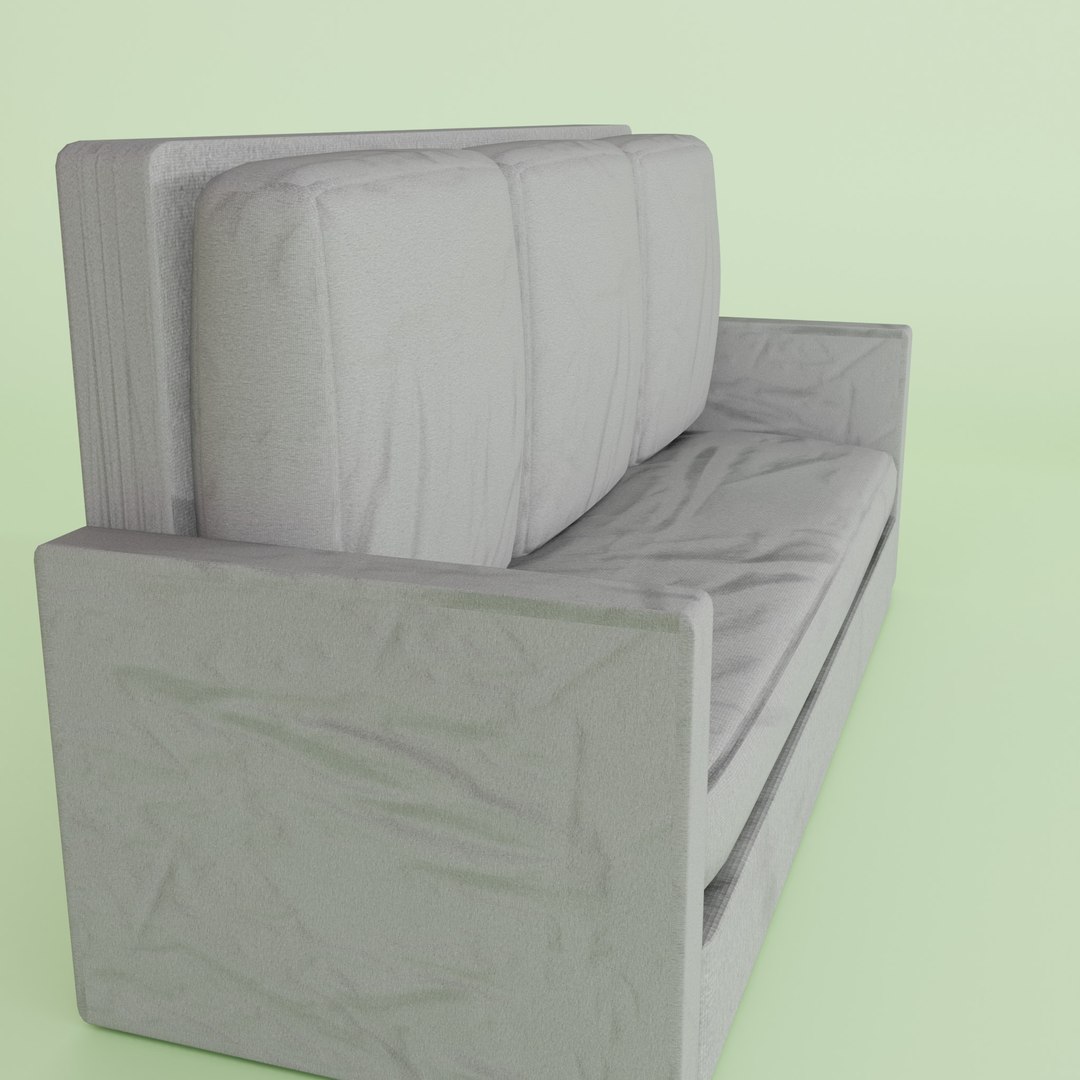 Low poly Sofa(1) 3D model - TurboSquid 1732901