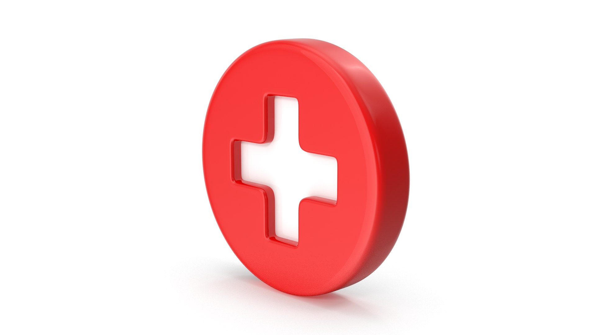 3D First Aid Icon model - TurboSquid 1992476