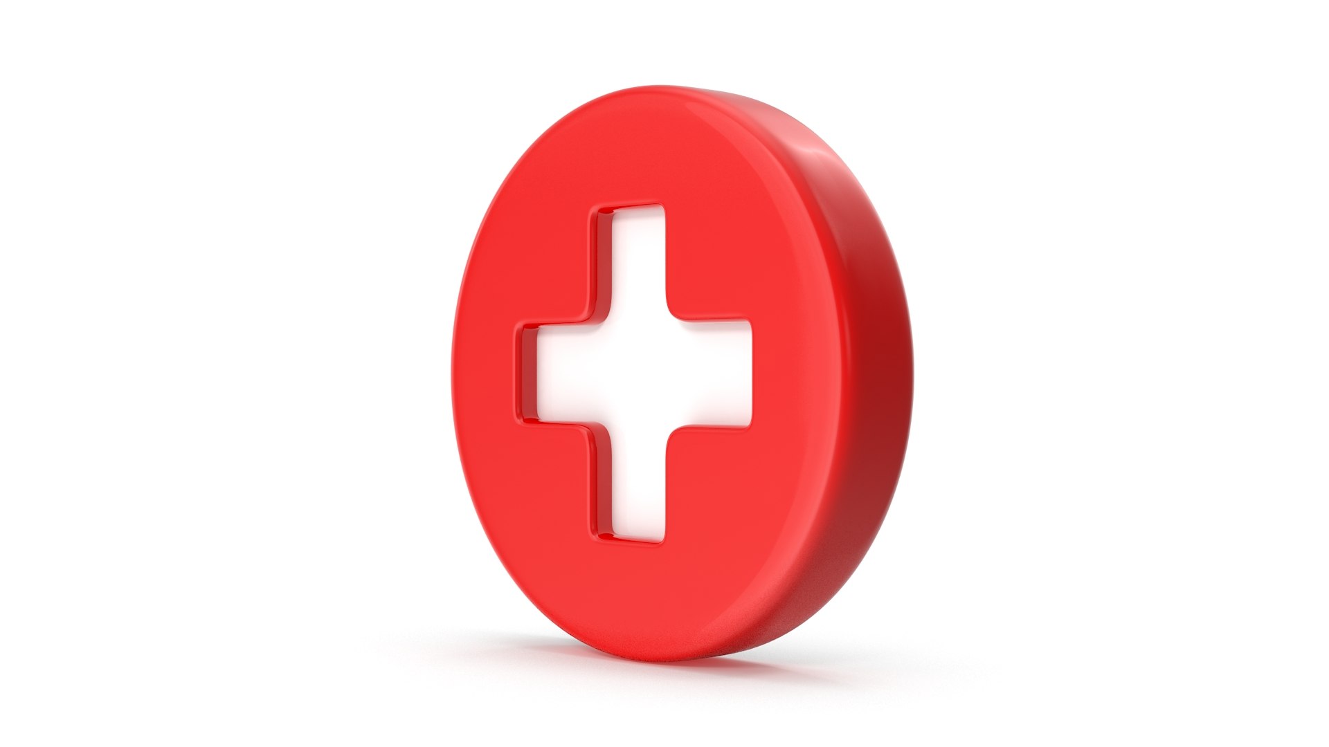 3D First Aid Icon model - TurboSquid 1992476