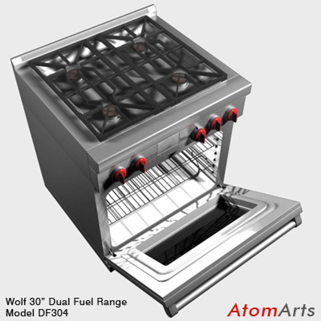 3d Dual Fuel Range Wolf 30 Model