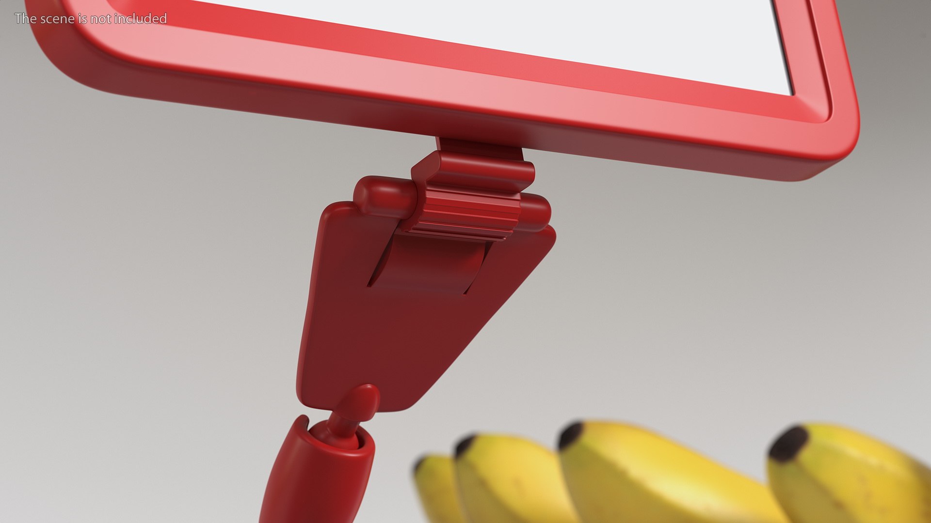 3D Plastic Tag With Clip Red - TurboSquid 1908743