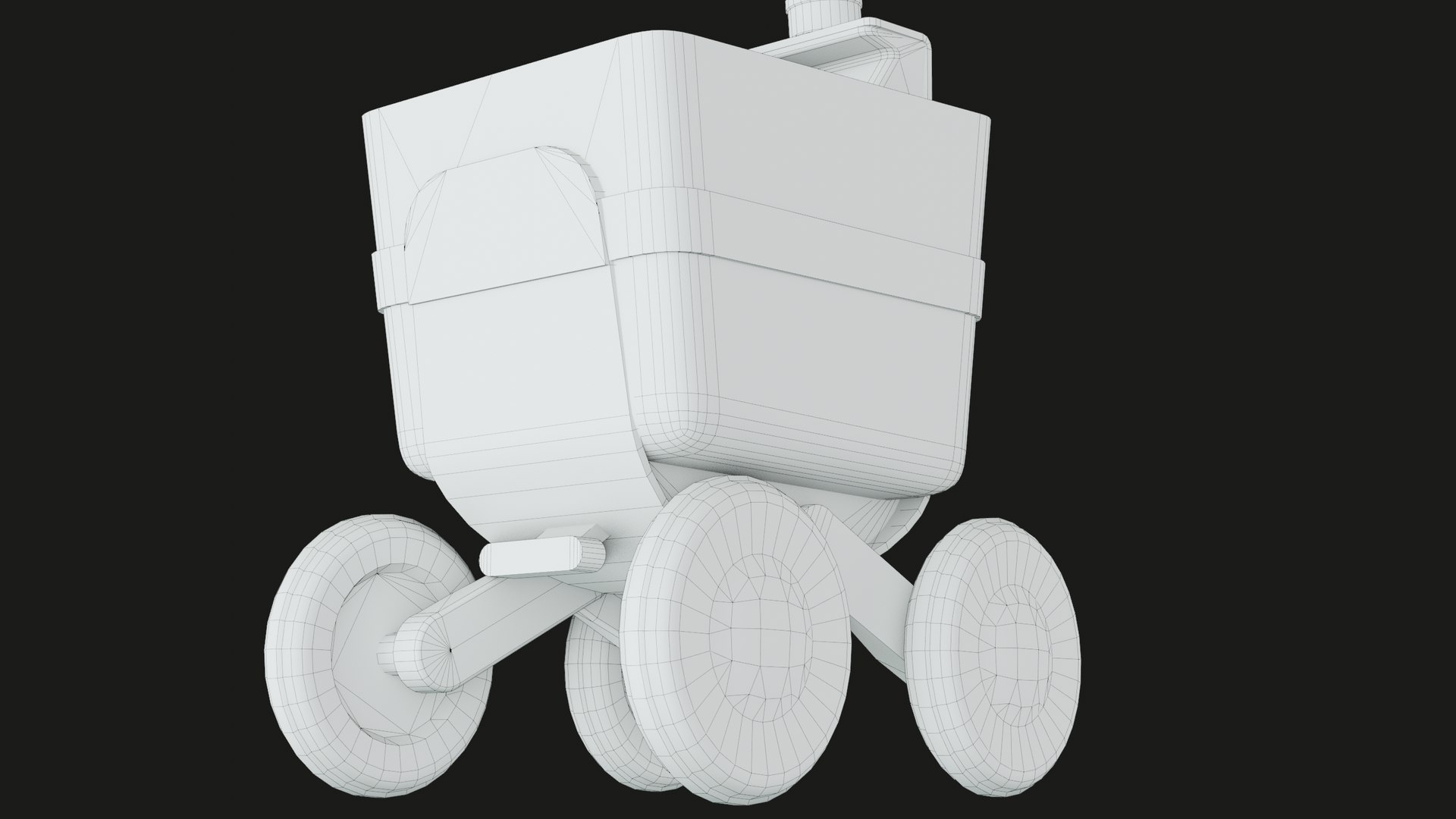 Cute Delivery Robot 3D - TurboSquid 1902229