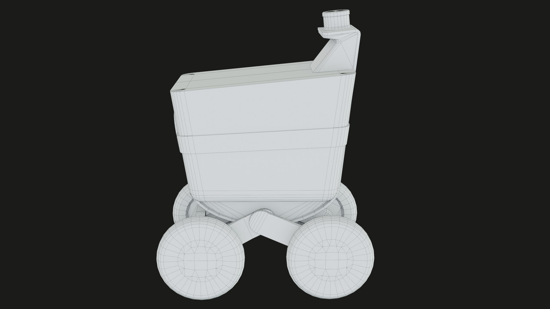 Cute Delivery Robot 3D - TurboSquid 1902229