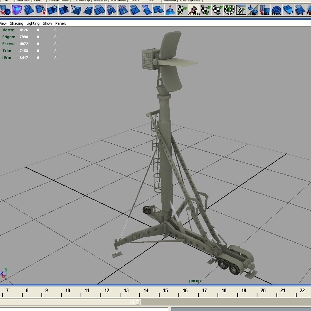 76n6 Radar Clam Shell 3ds