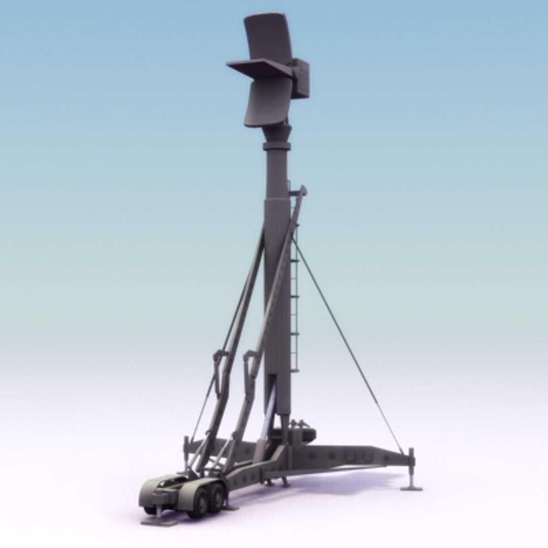 76n6 Radar Clam Shell 3ds