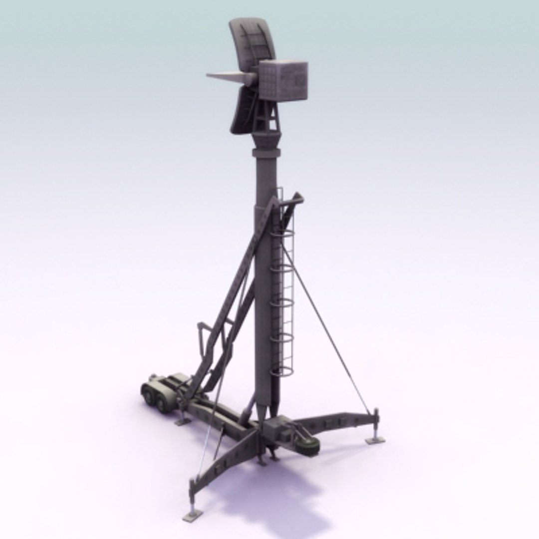 76n6 Radar Clam Shell 3ds