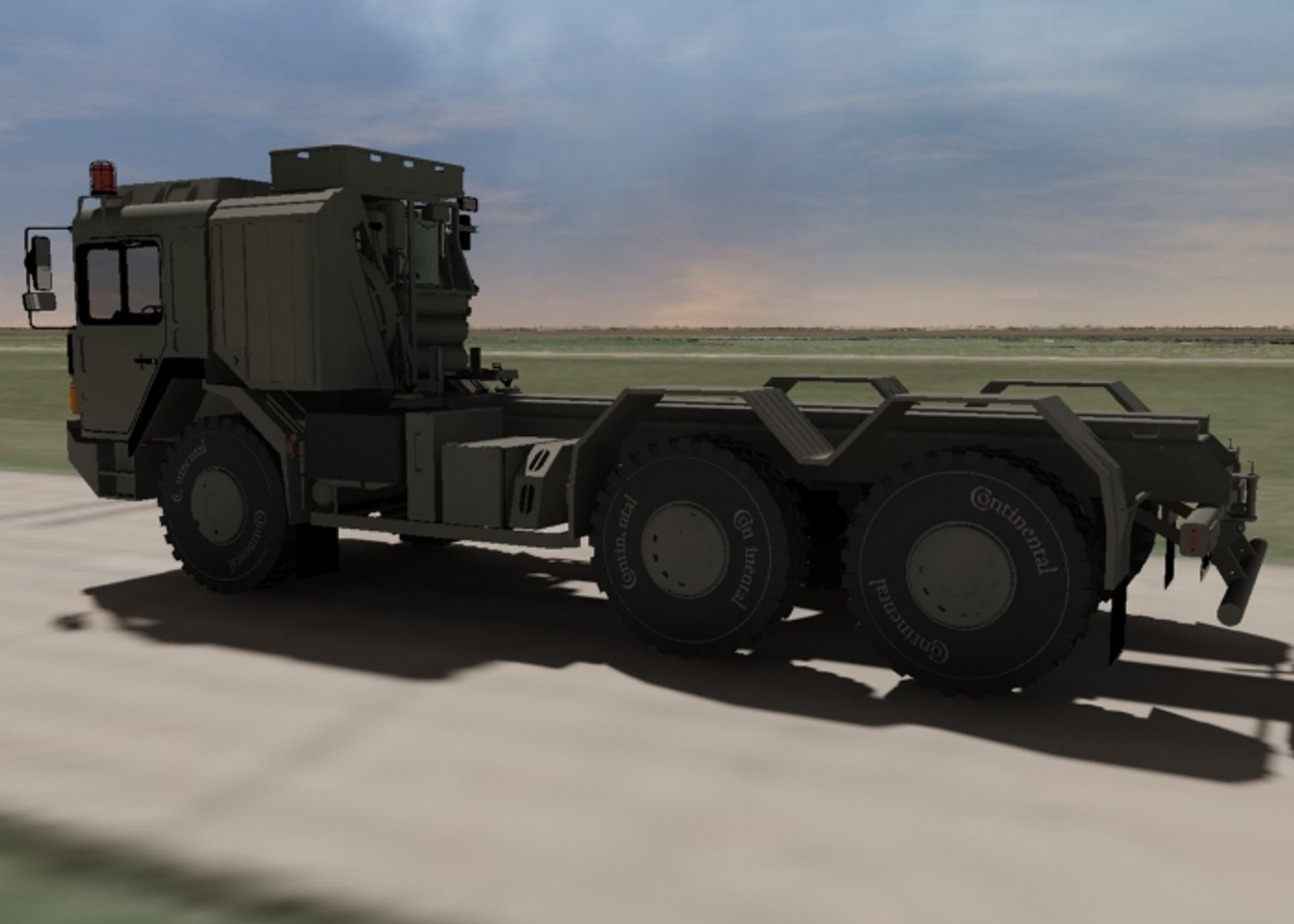 3d Model Hungarian Military Raba H25