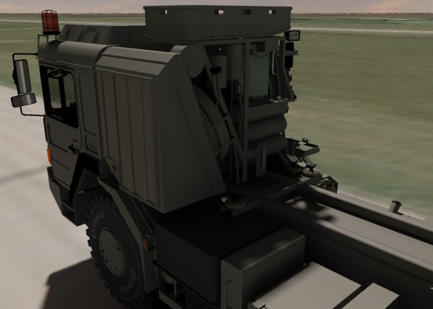 3d Model Hungarian Military Raba H25