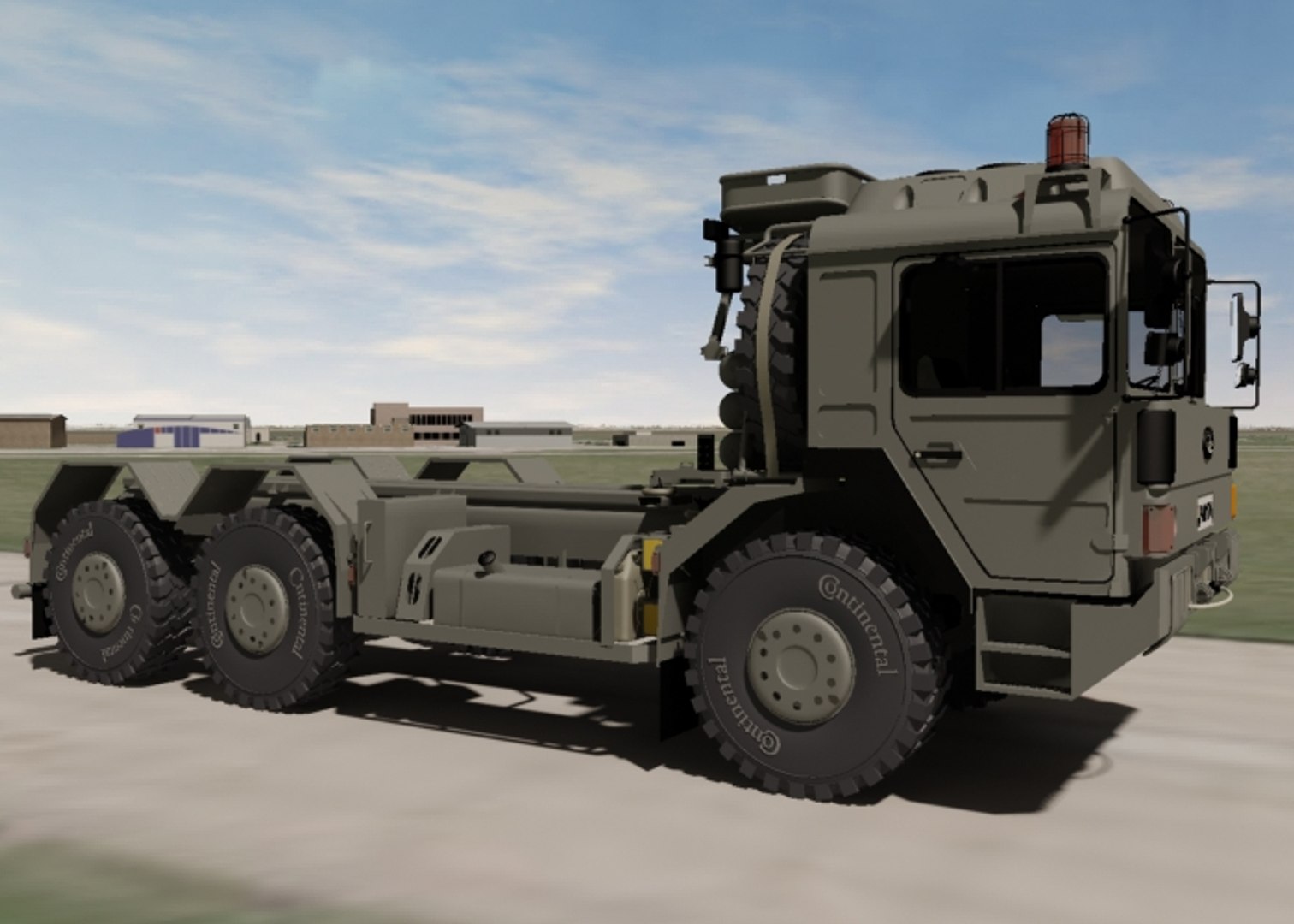 3d Model Hungarian Military Raba H25