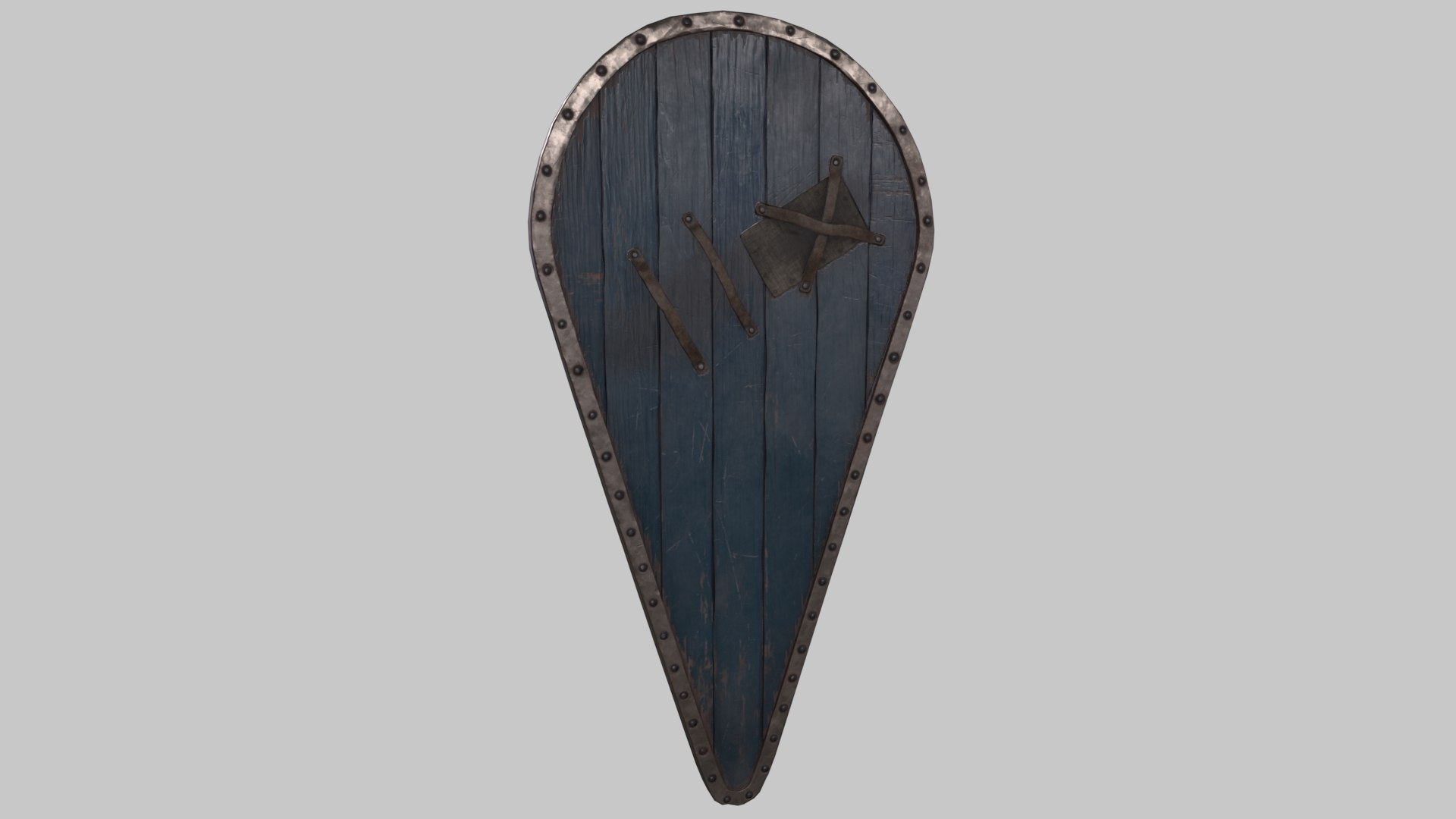 Medieval Kite Shield Model - TurboSquid 2042765