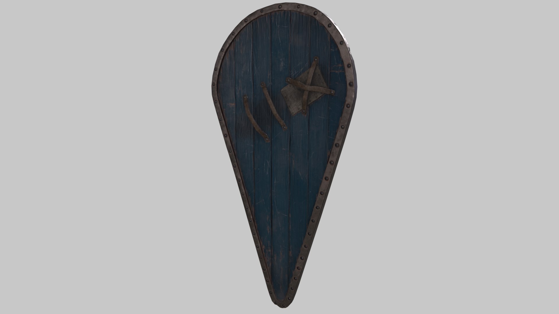 Medieval Kite Shield Model - TurboSquid 2042765