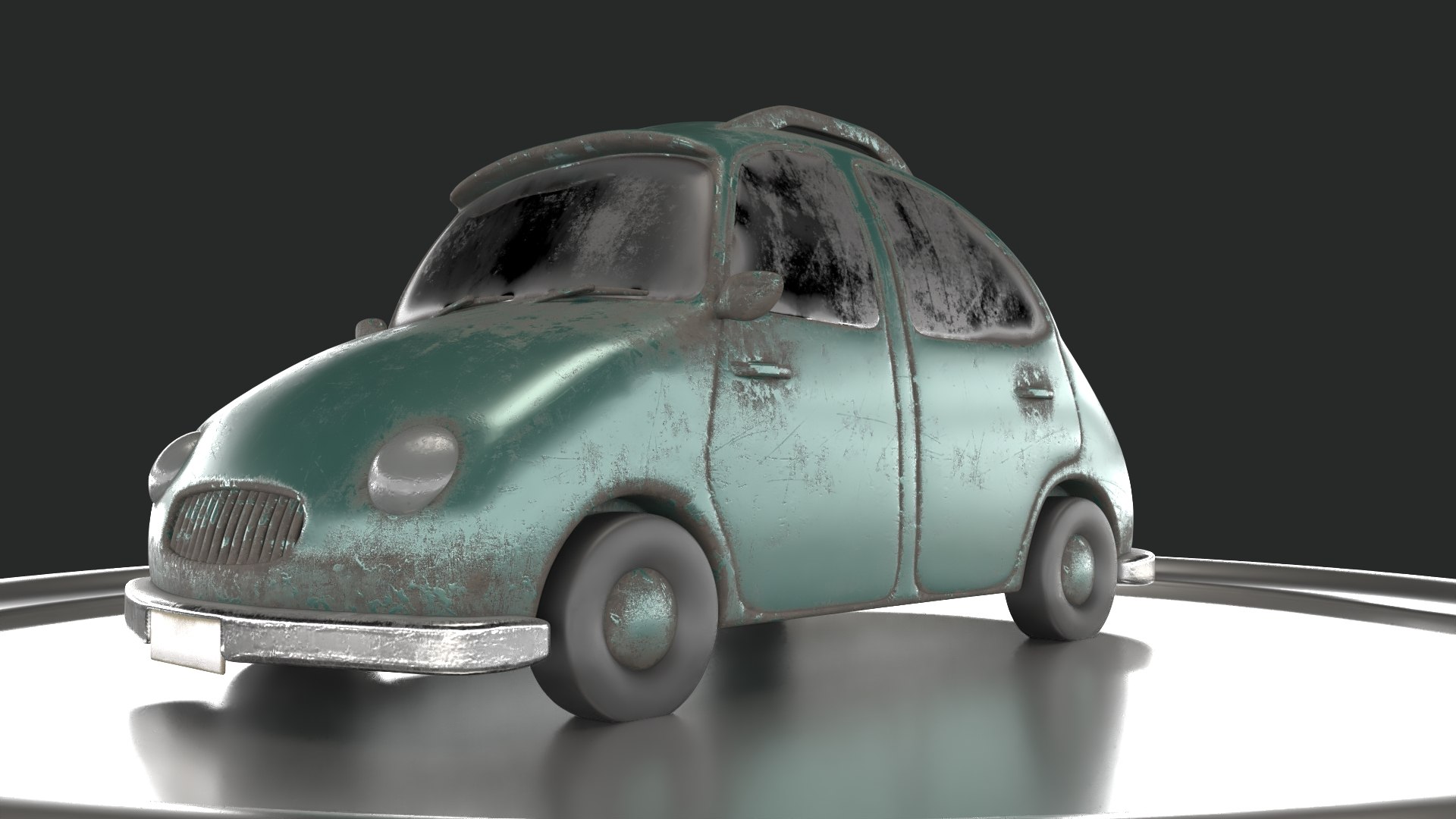 Cartoon Car 3D Model - TurboSquid 1707768