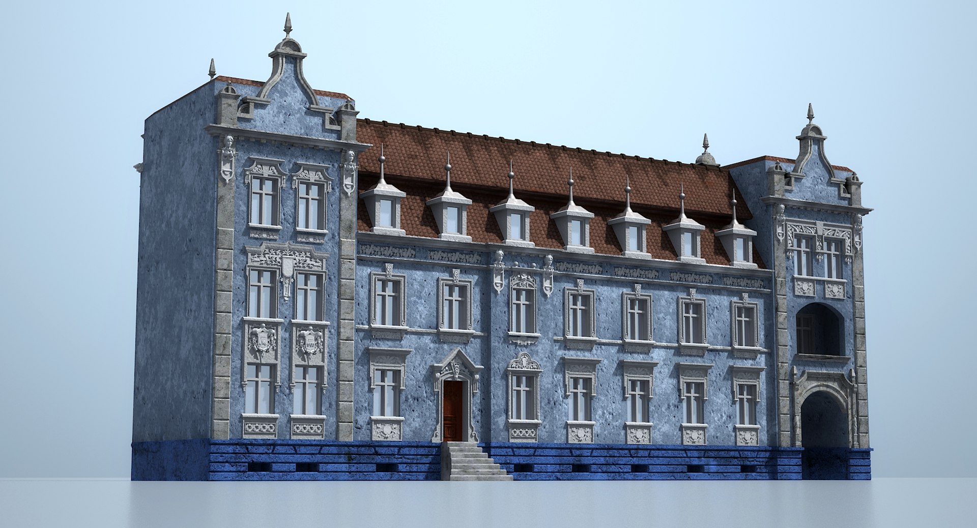 Old European 3d Model