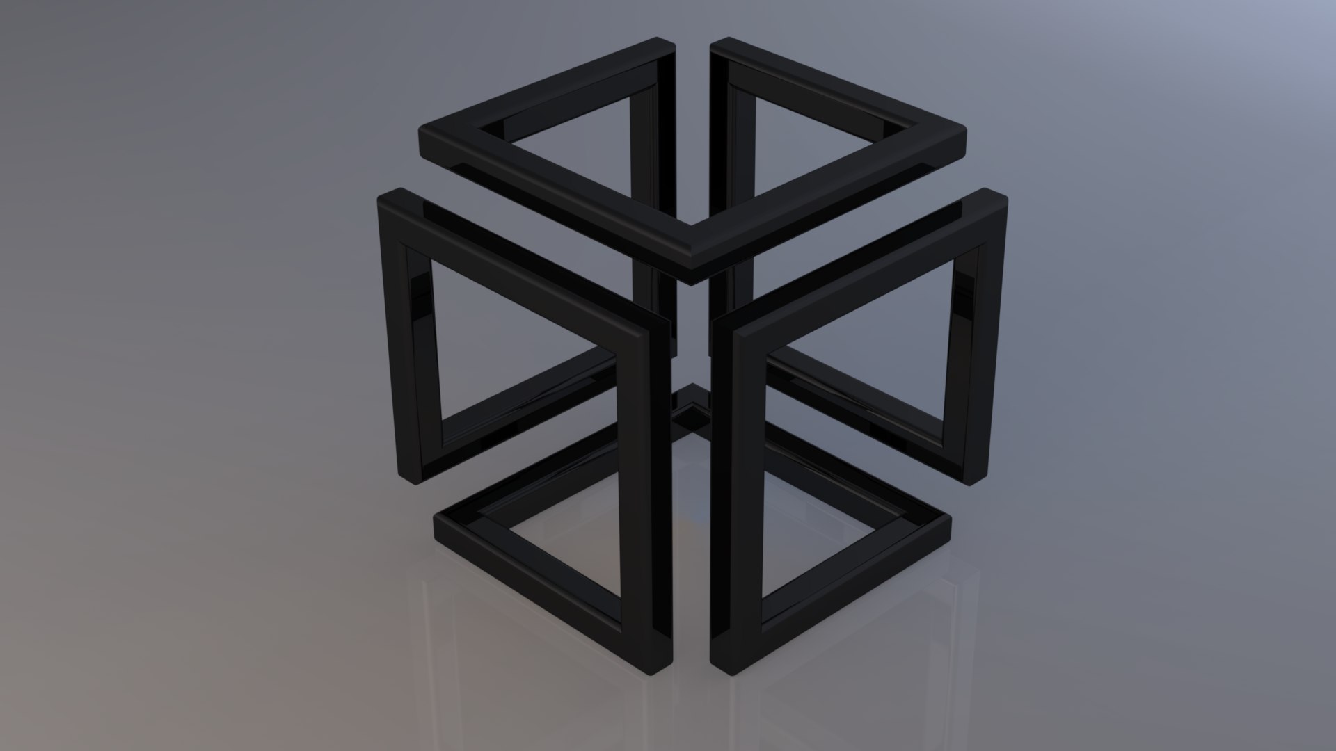 Infinity Cube Model - TurboSquid 2269262