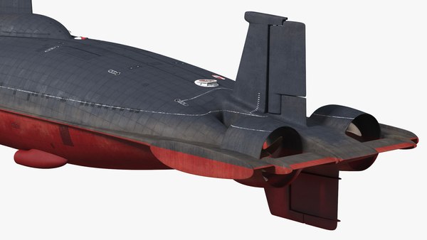 アクラプロジェクト941タイフーン級弾道ミサイル潜水艦3Dモデル - TurboSquid 2065627
