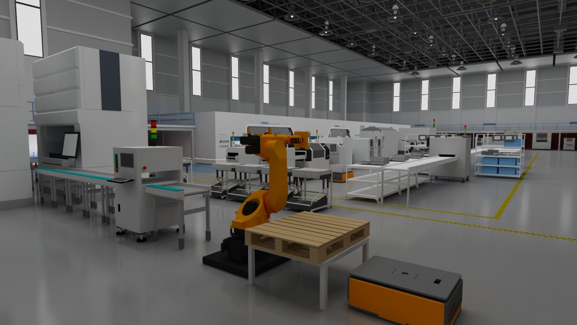 3D Factory 2 Model - TurboSquid 2210282