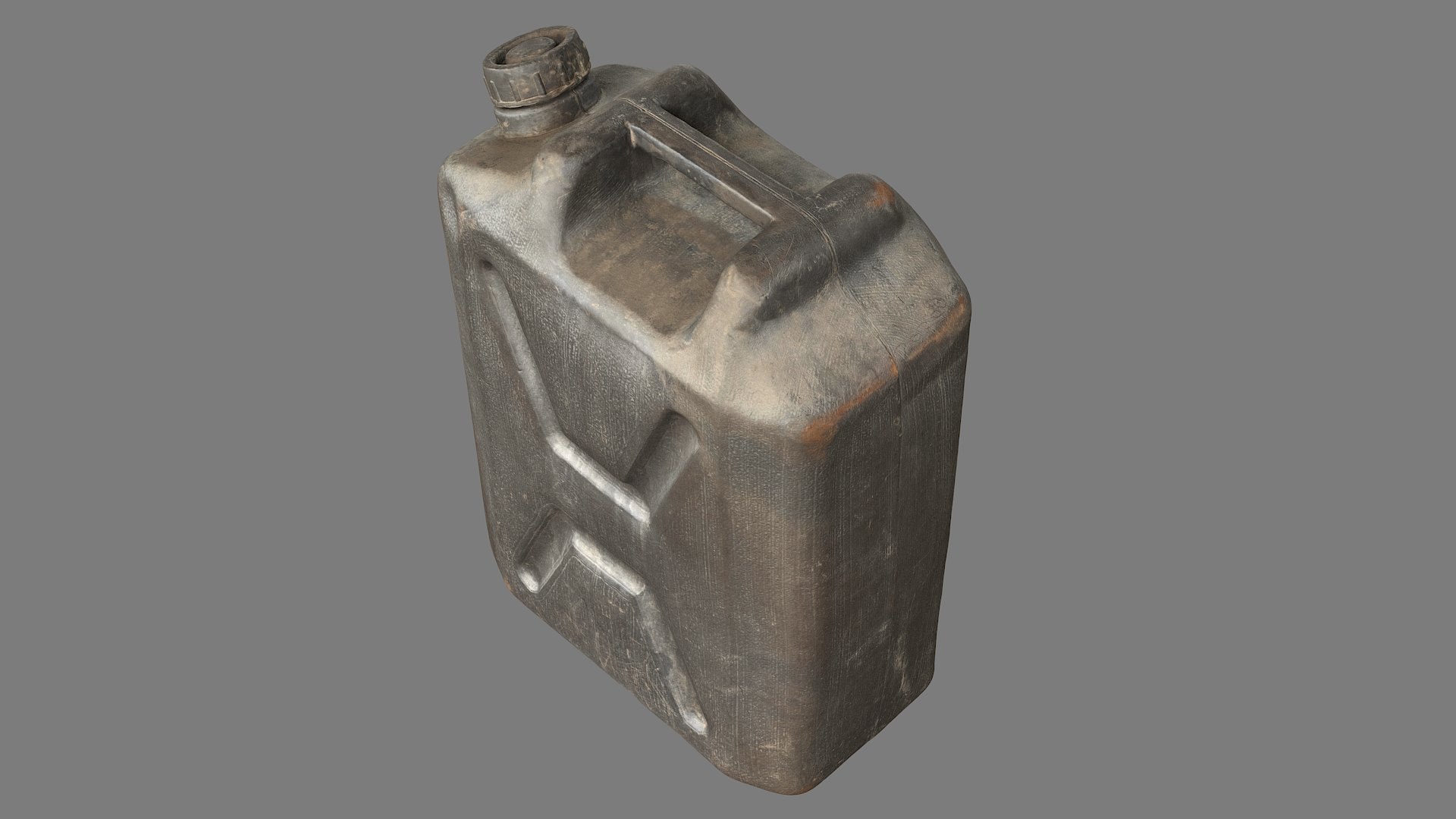 3D Scanned Fuel Gallon A Model - TurboSquid 2039890