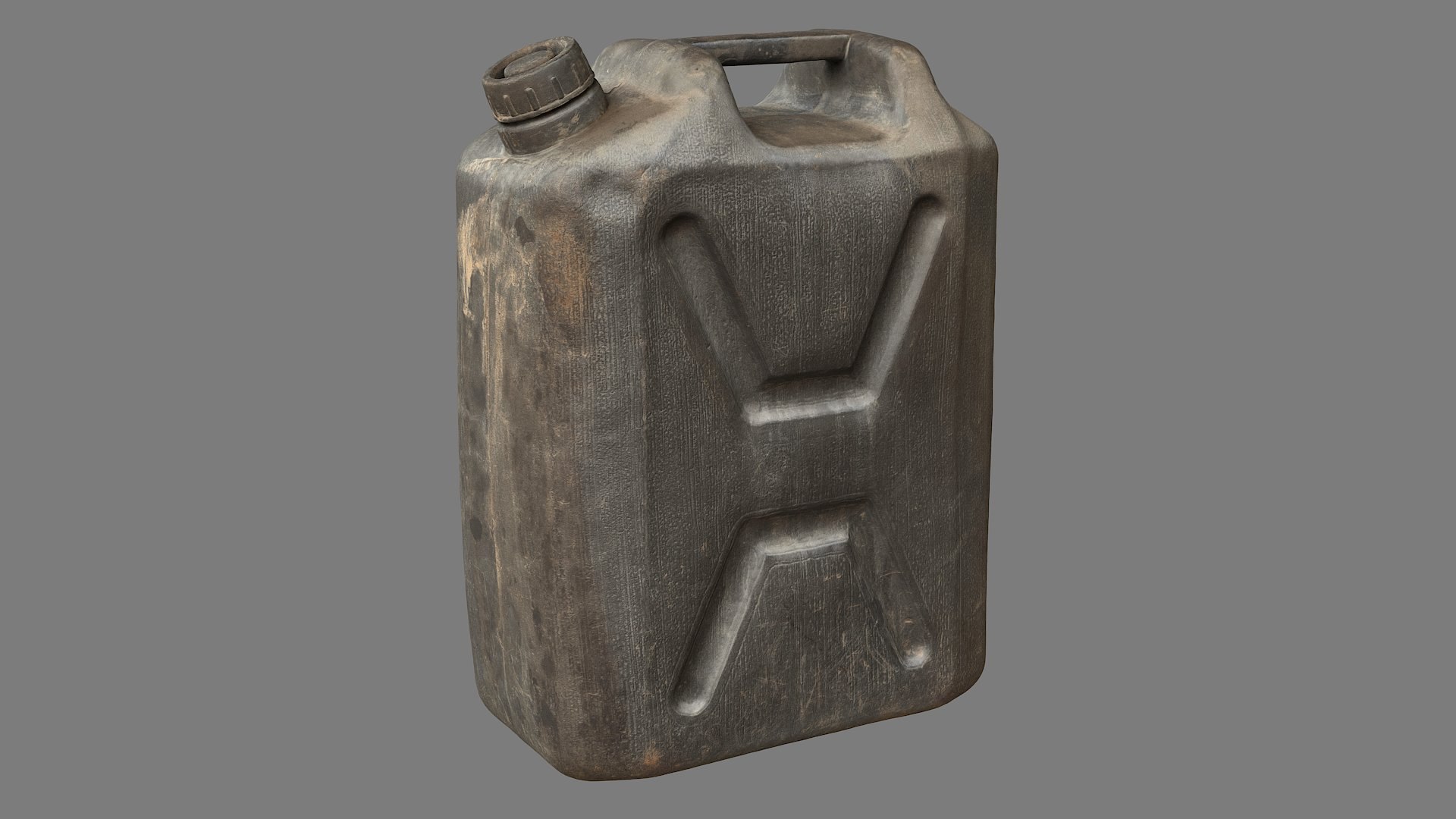 3D Scanned Fuel Gallon A Model - TurboSquid 2039890