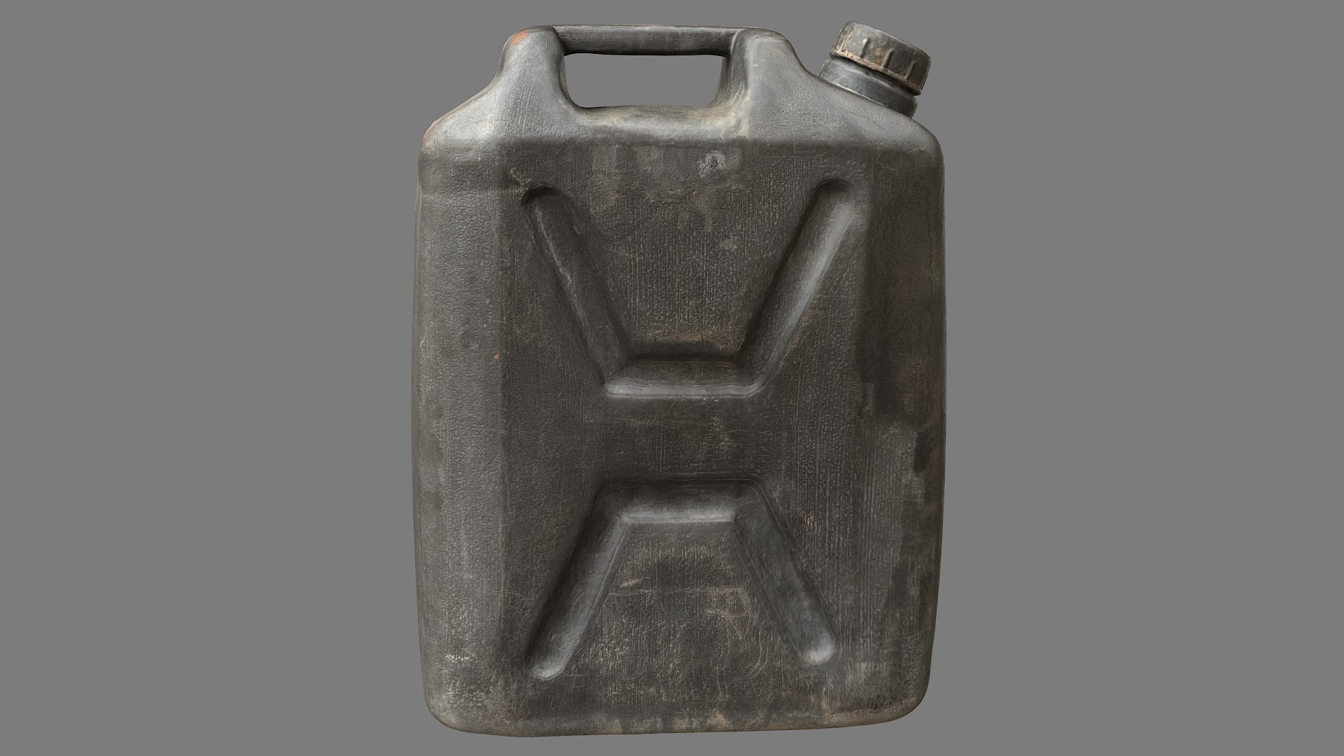 3D Scanned Fuel Gallon A Model - TurboSquid 2039890