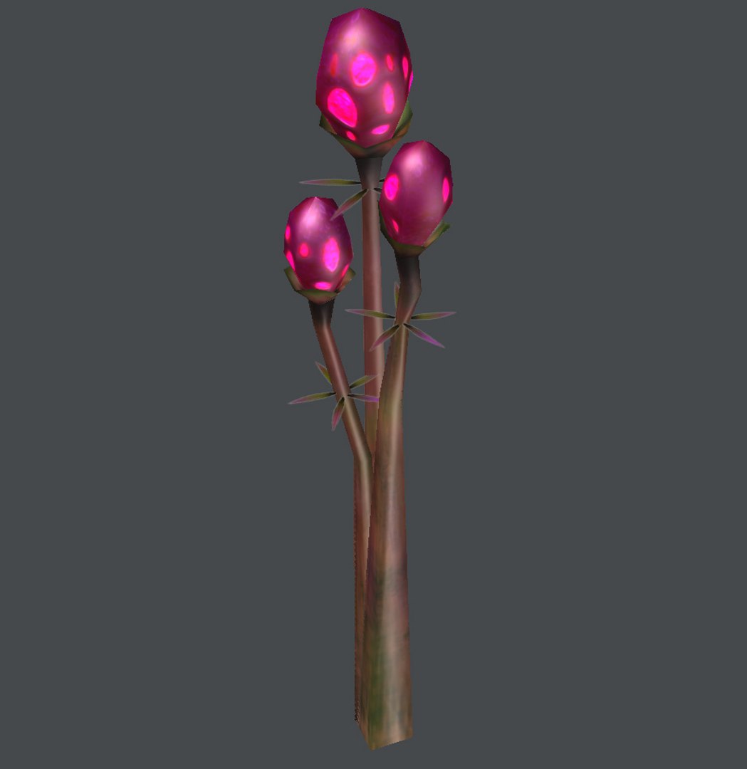 3d Alien Egg Plant