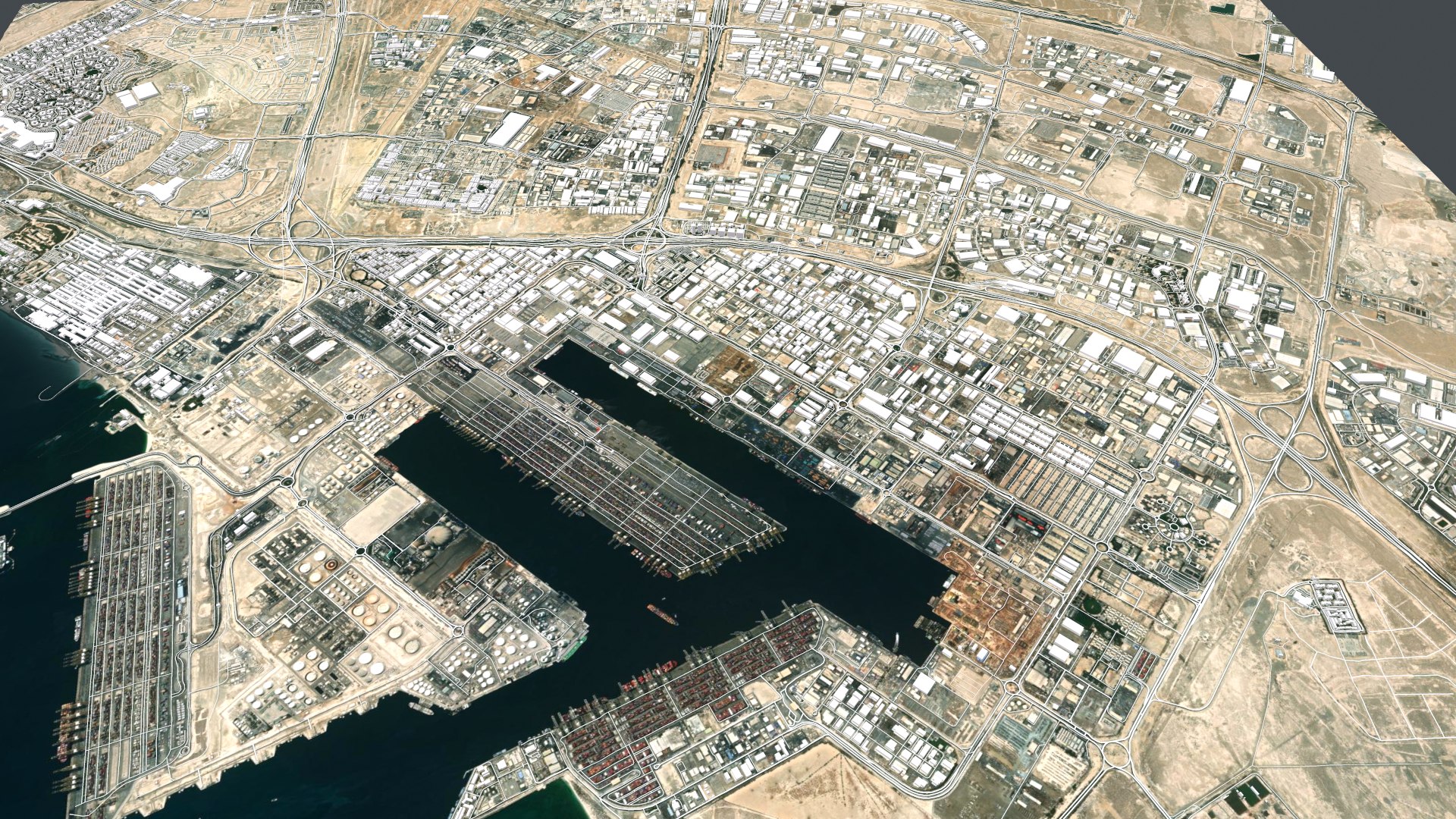 Harbor Jabal Ali Dubai UAE 3D - TurboSquid 1883852