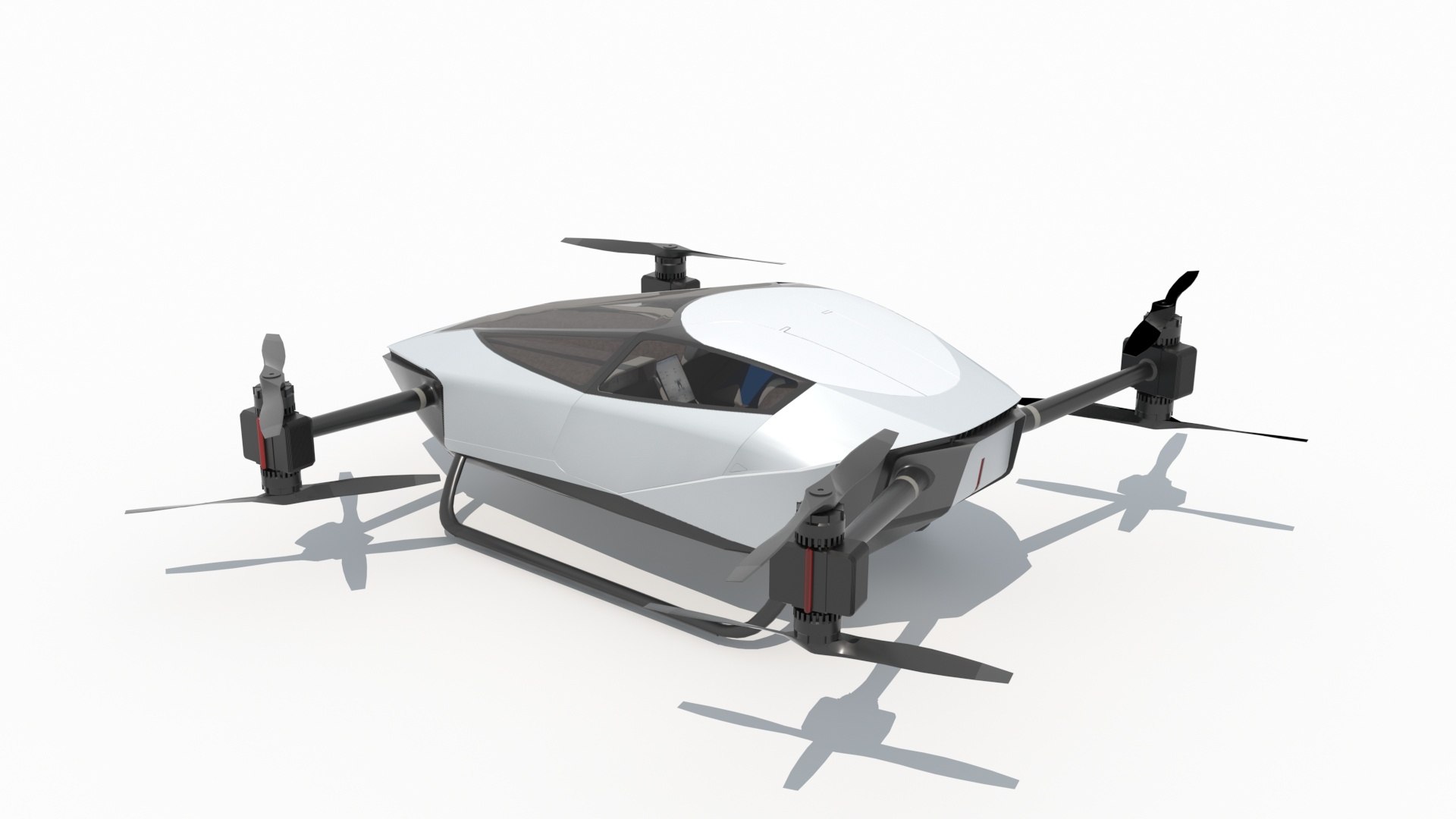Evtol Flying Car Xpeng Traveler X2 3D Model - TurboSquid 2420282