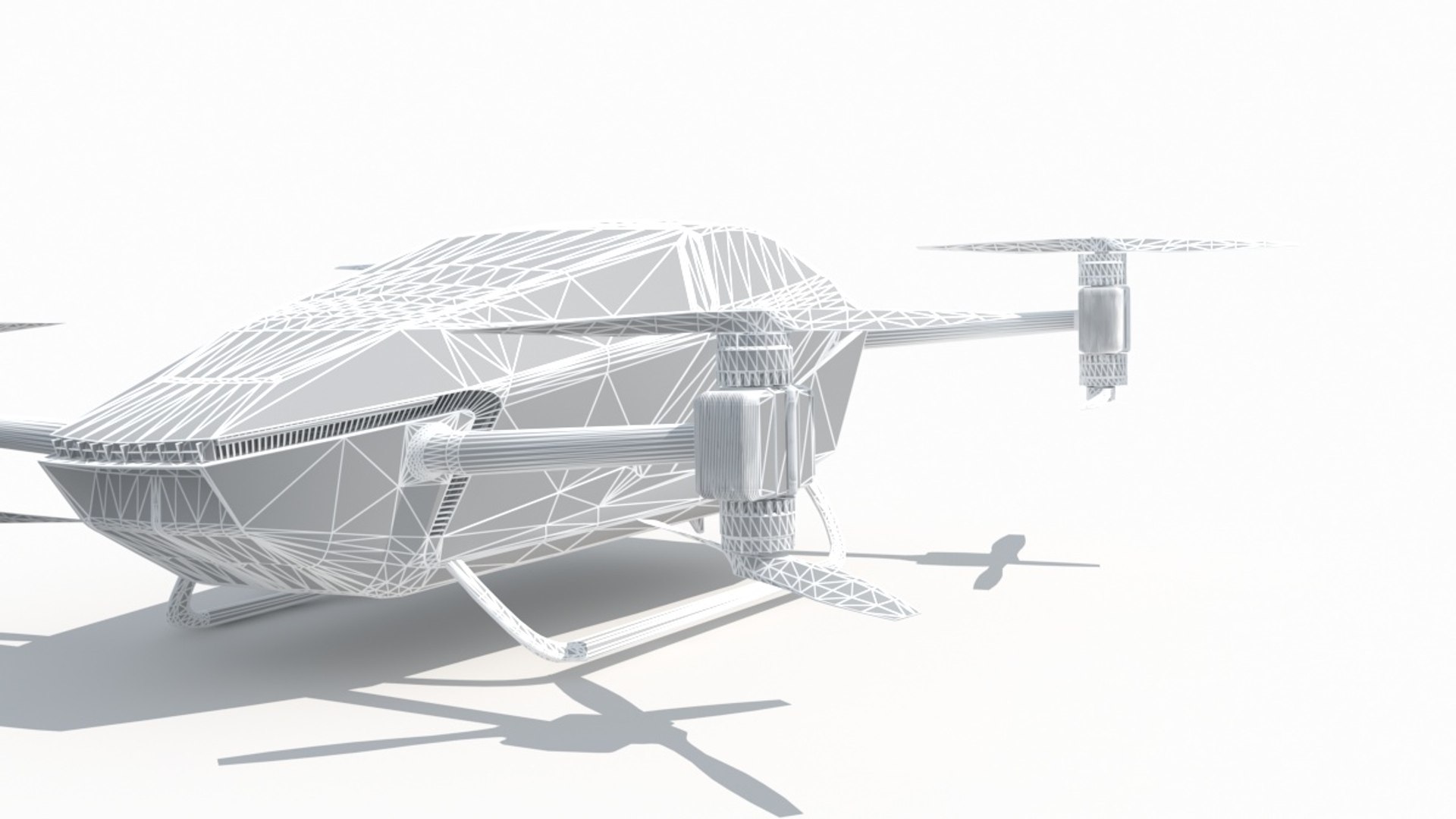 Evtol Flying Car Xpeng Traveler X2 3D Model - TurboSquid 2420282