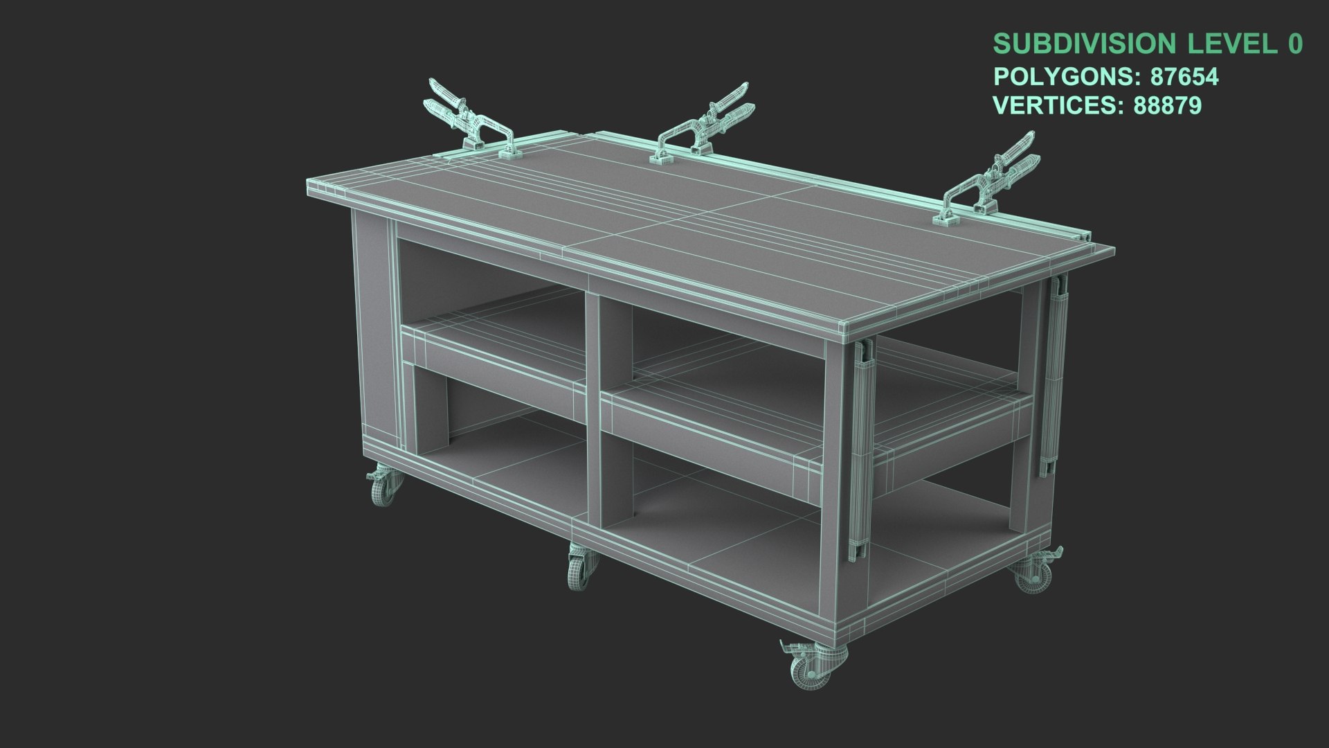 Workbench 3D Model - TurboSquid 2312424